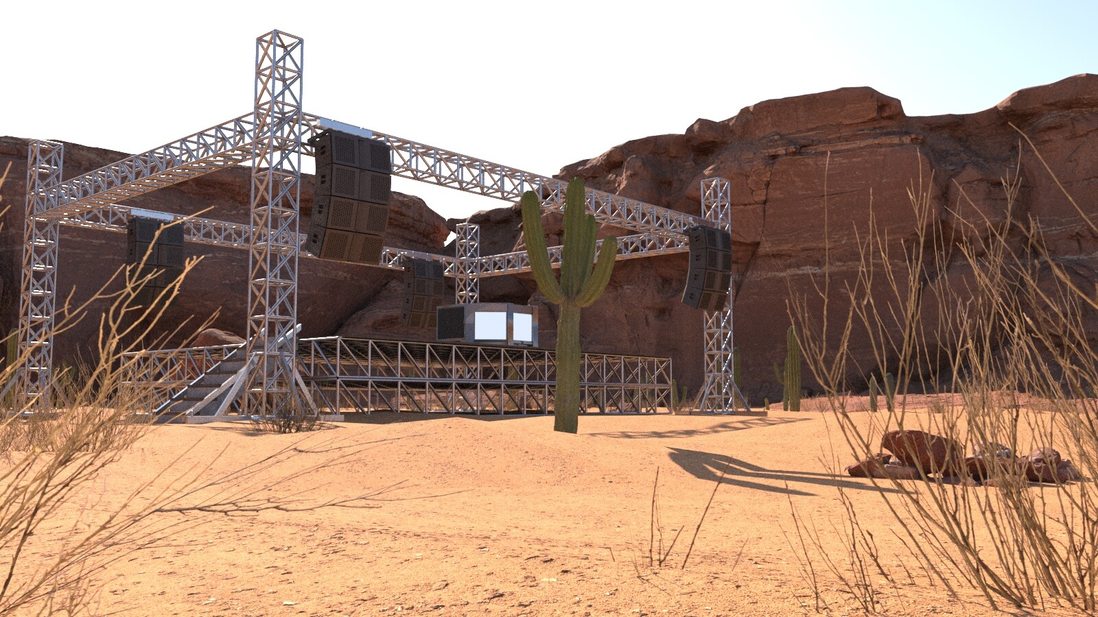 ArtStation - Desert Stage