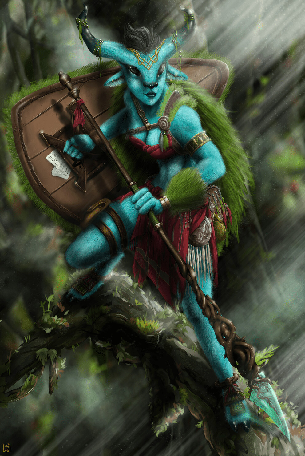 ArtStation - T'Nali Prest-Pattes, Canopy Protector