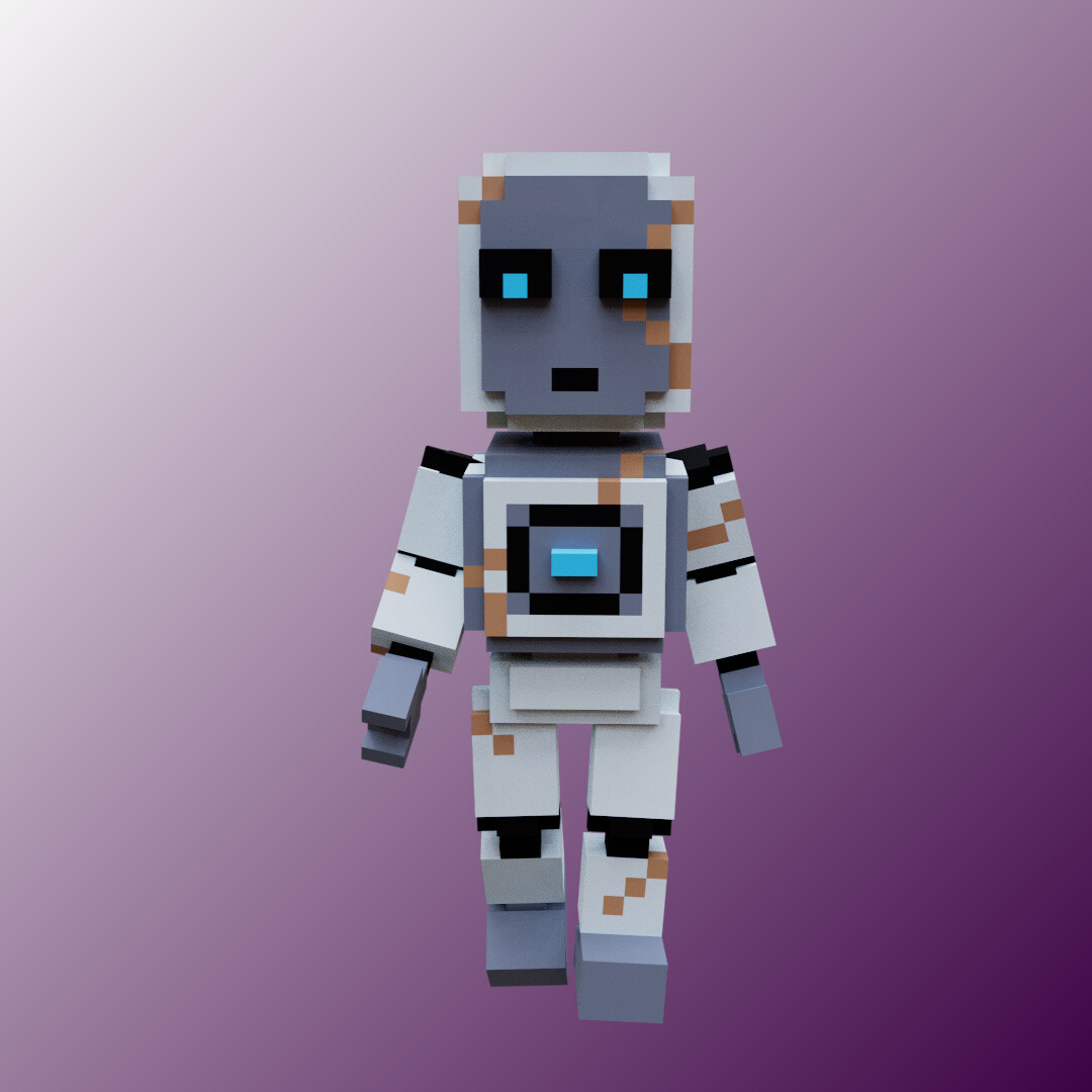 ArtStation - Friendly Robot Old Version