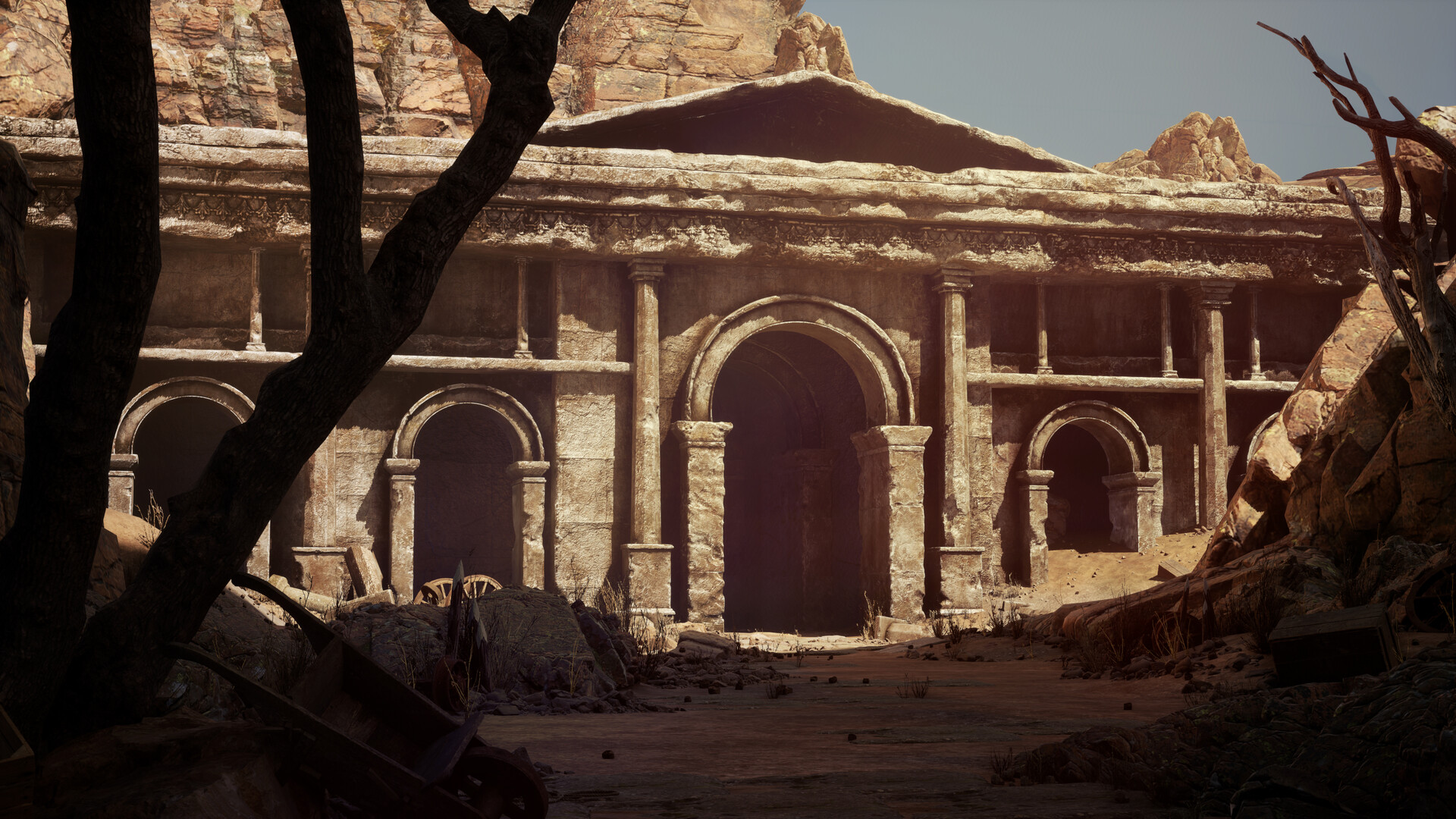ArtStation - the Abandoned Temple (Unreal 5)