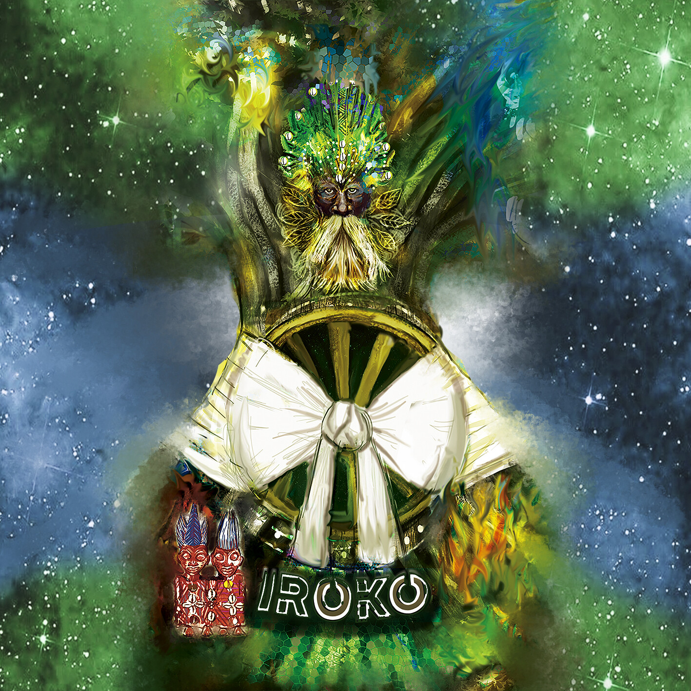 ArtStation - Iroko Orixá Tempo carta 10