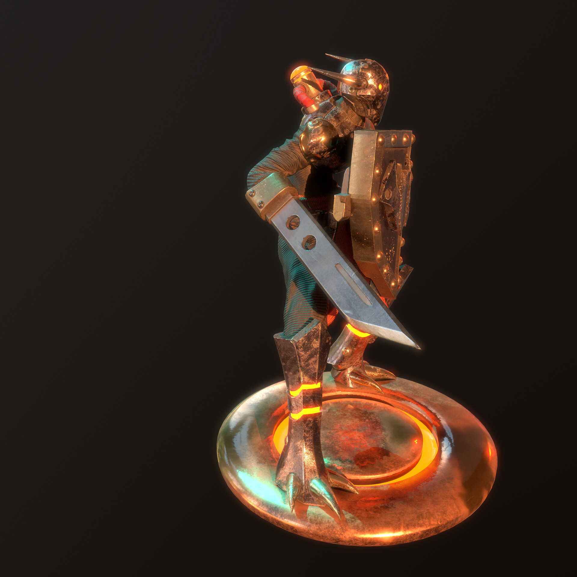 Yohiner Moreno - Mordrak Soldier Automatons