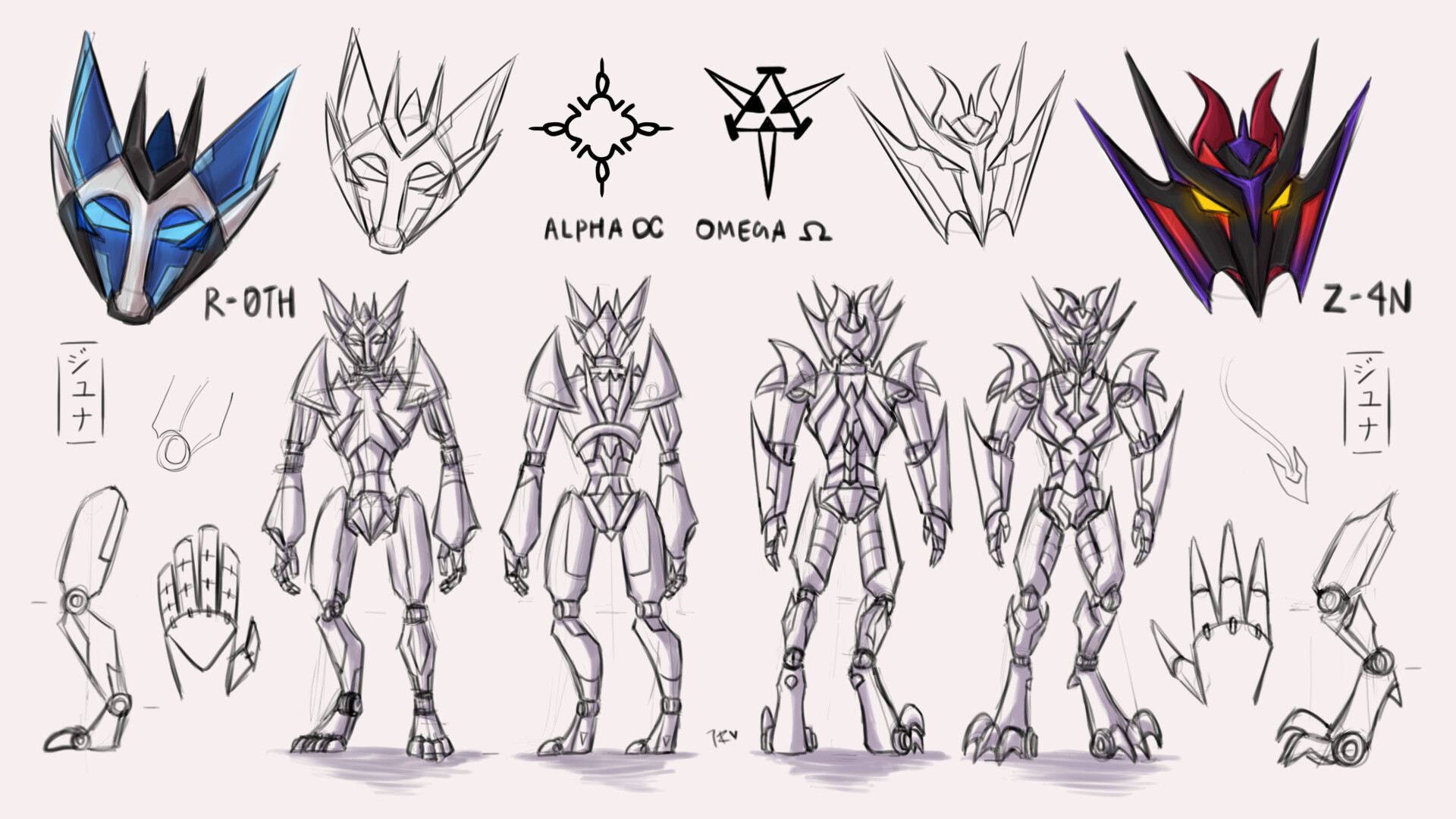 ArtStation - R-0TH & Z-4N Concepts