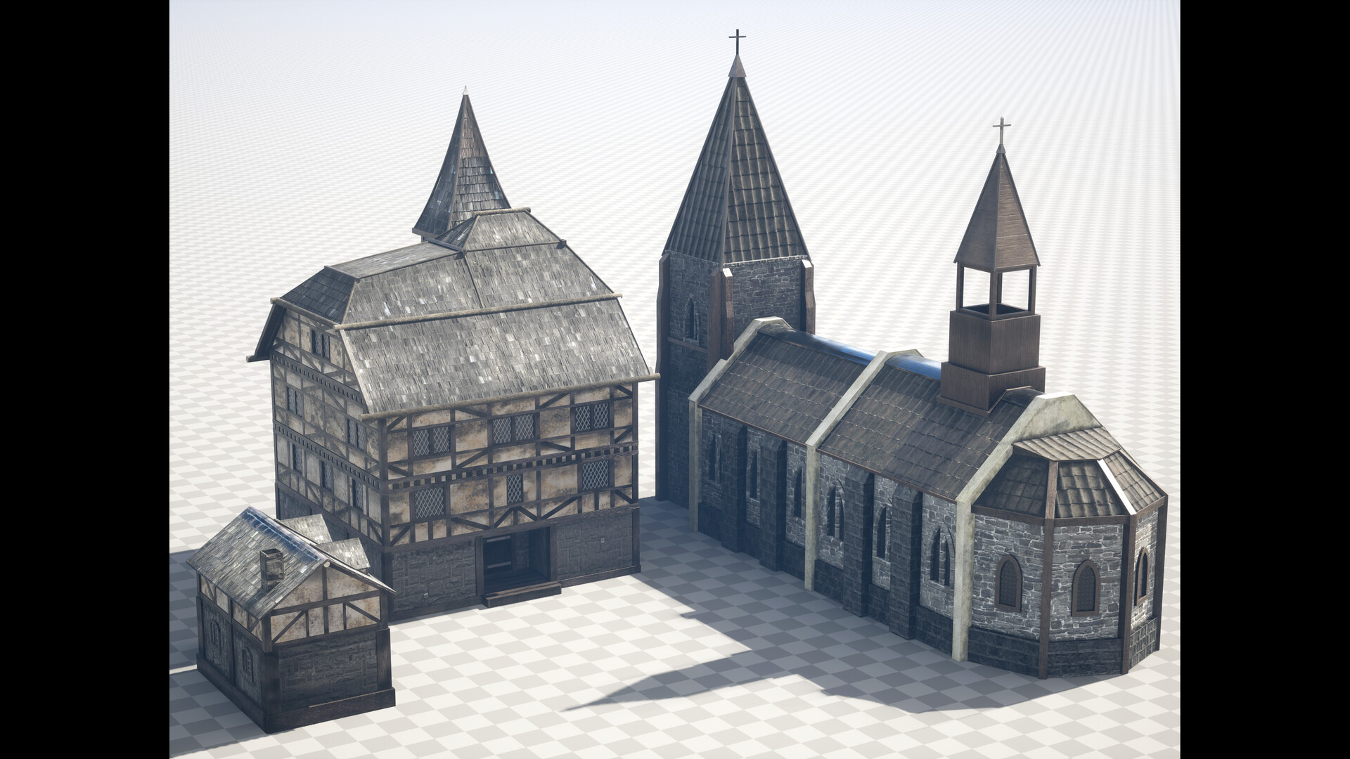 ArtStation - MEDIEVAL BUILDINGS