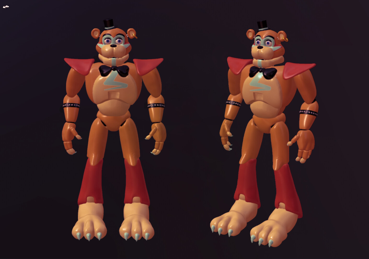 Fnaf 3d Models