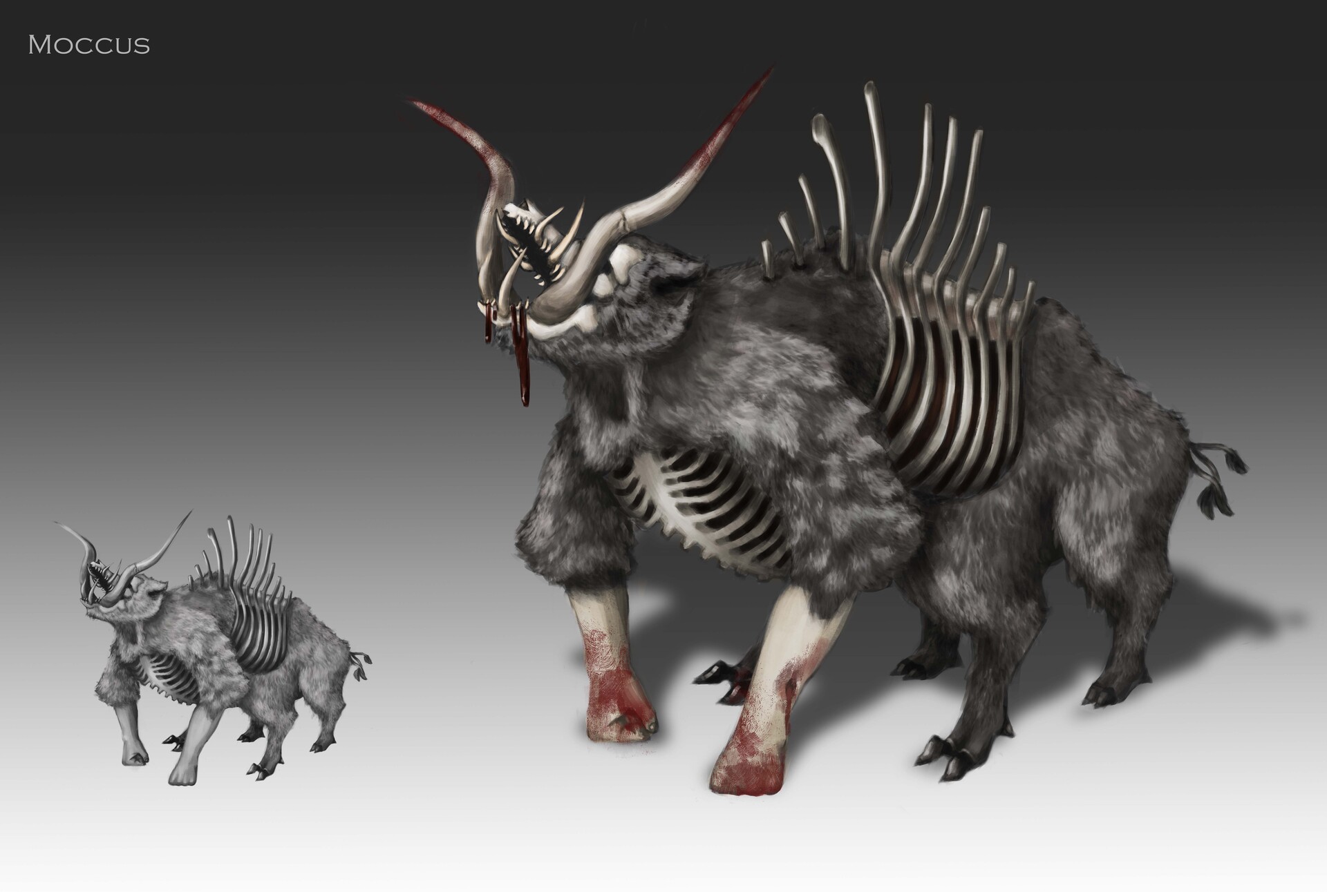 ArtStation - Moccus, a celtic god