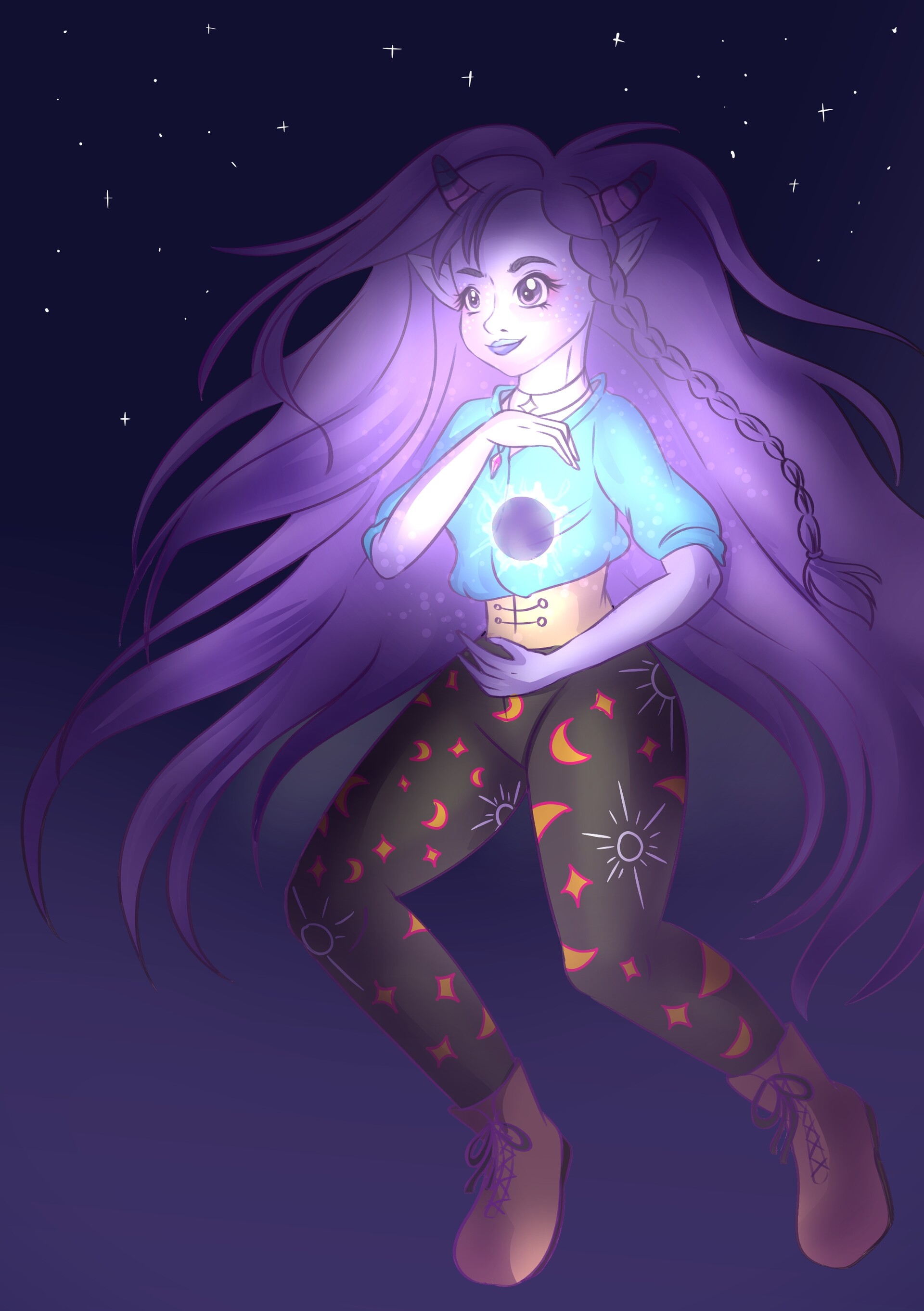 ArtStation - Magical girl