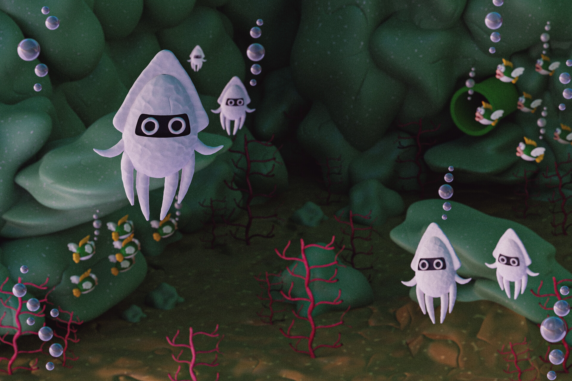 ArtStation - "Blooper Bay"