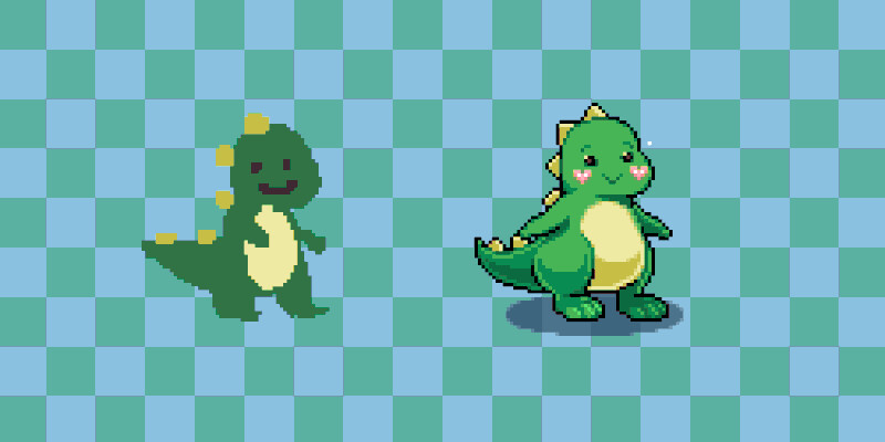 ArtStation - Puff the Dinosaur: Process