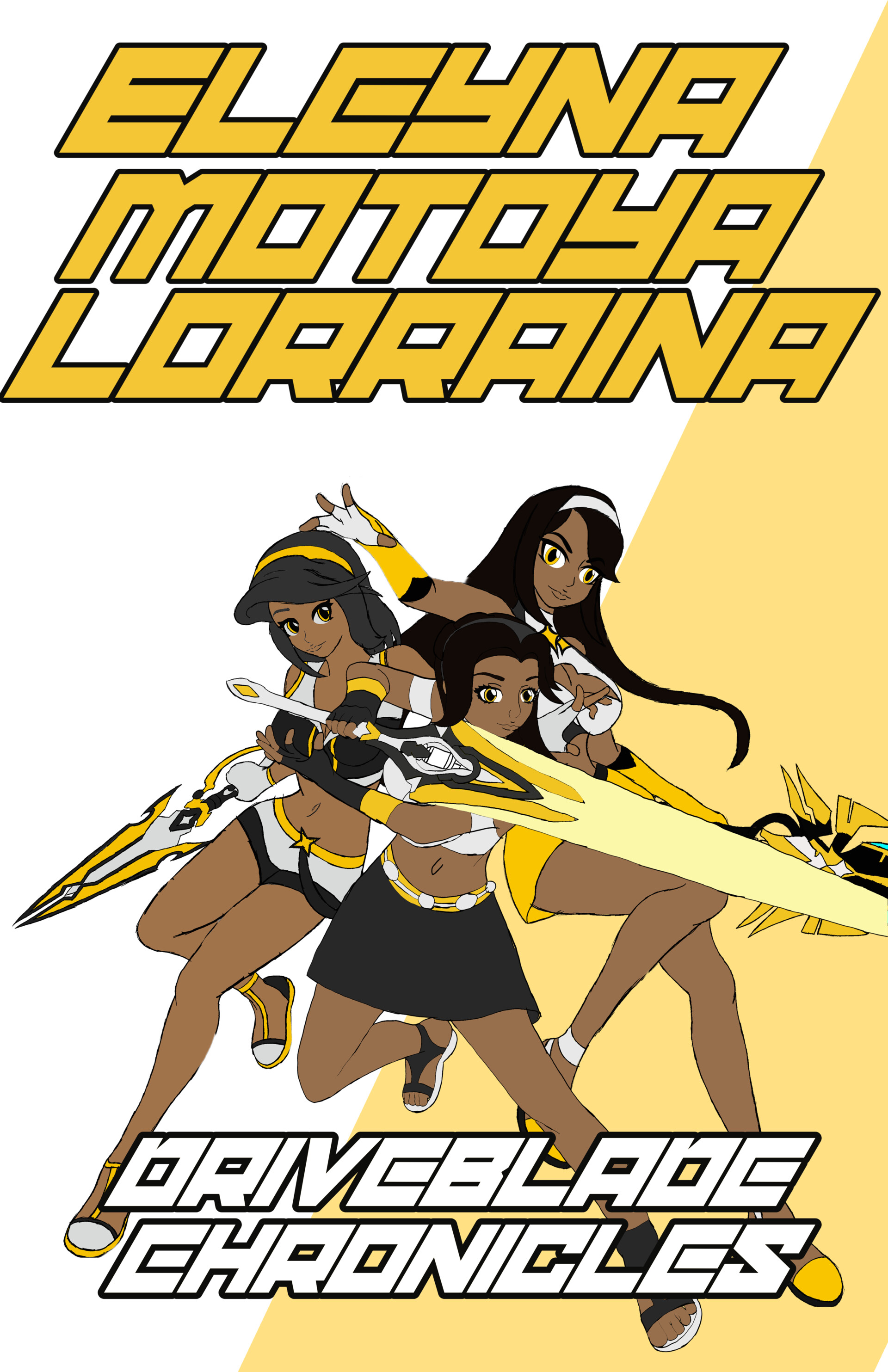 ArtStation - Eleyna, Motoya, and Lorraina Poster art