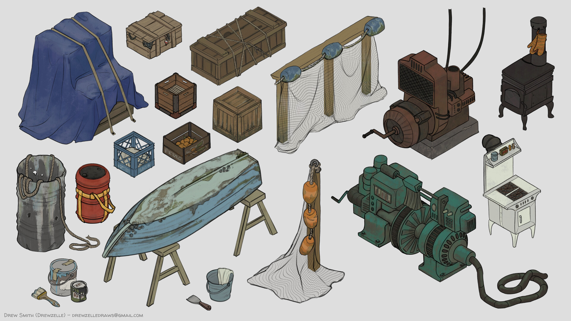 Drew Smith (Drewzelle) - Isometric Lighthouse