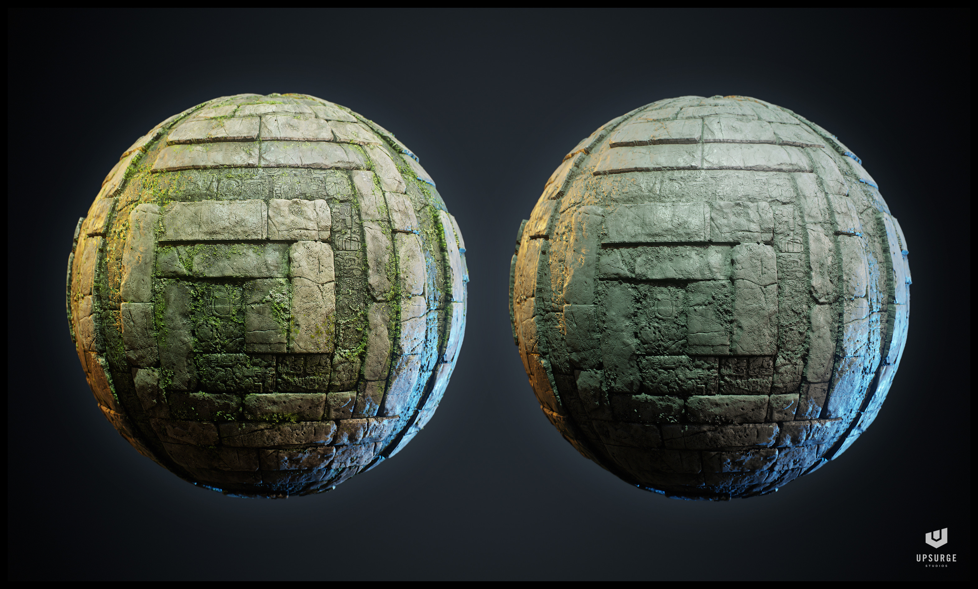 Upsurge Studios East - Overgrown Temple Bricks