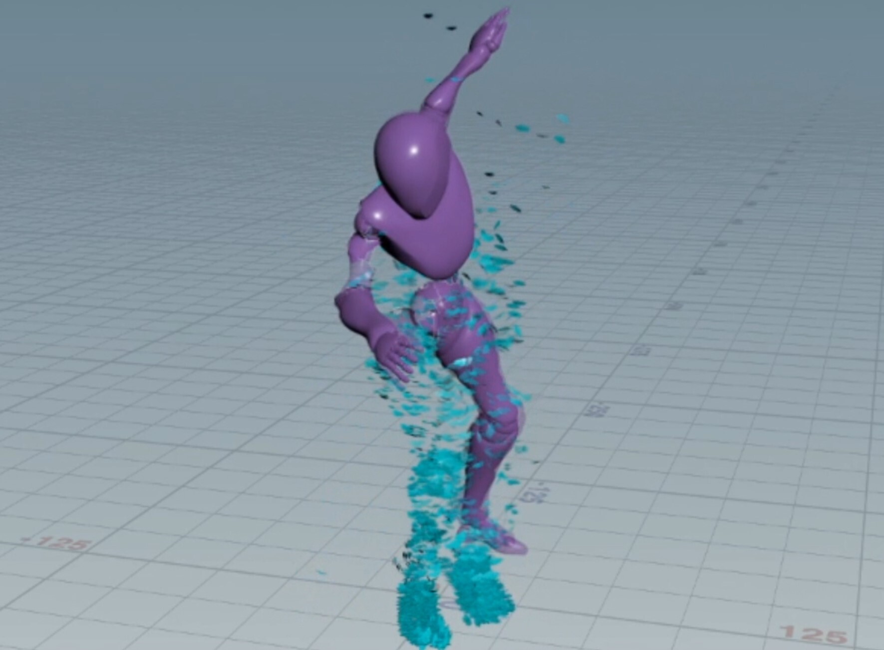 ArtStation - Procedural Velocity Based Disintegration