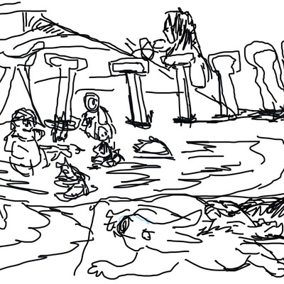 Isaac Digging Wells Coloring Pages