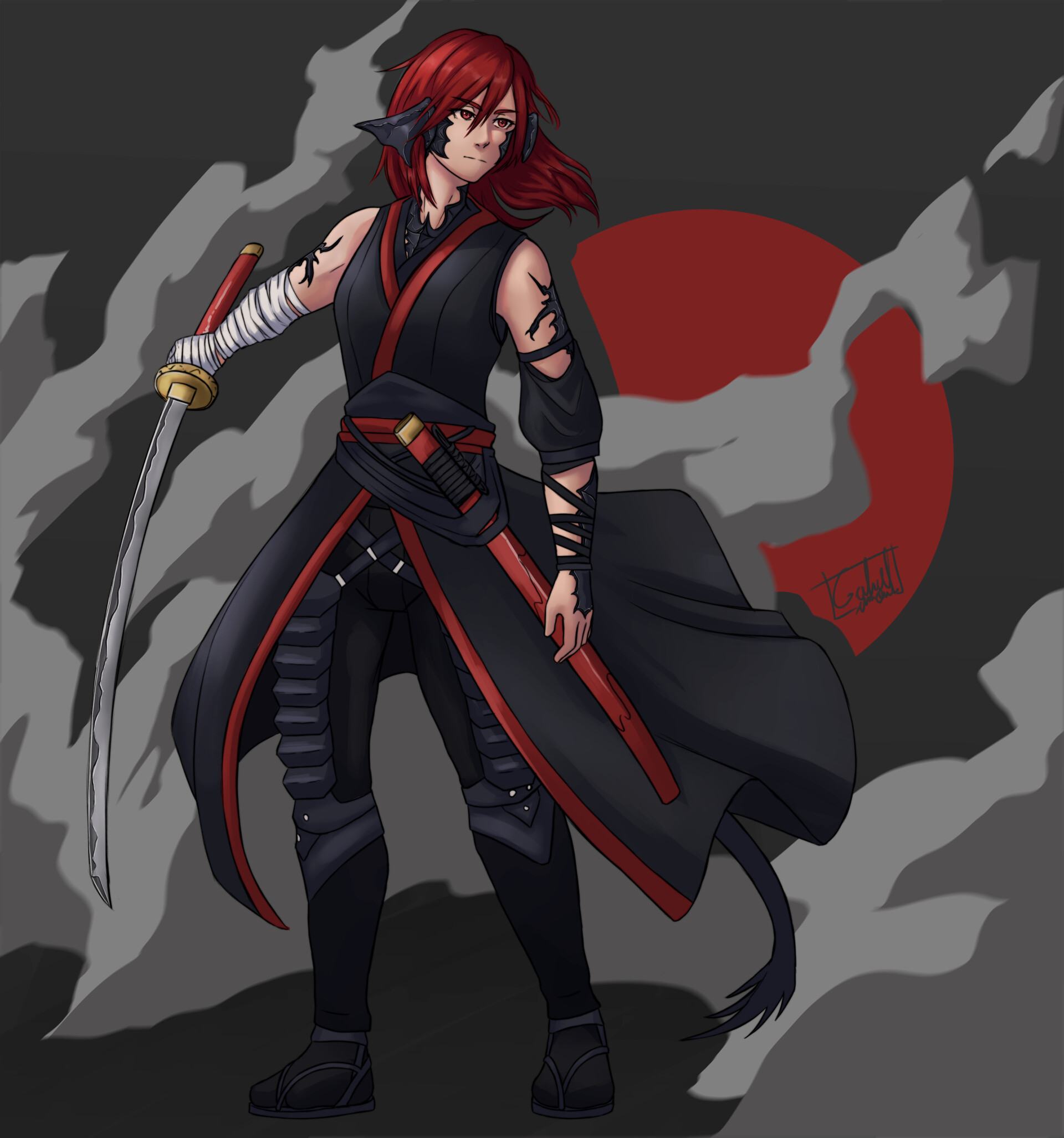 ArtStation - Samurai Asher Once Again