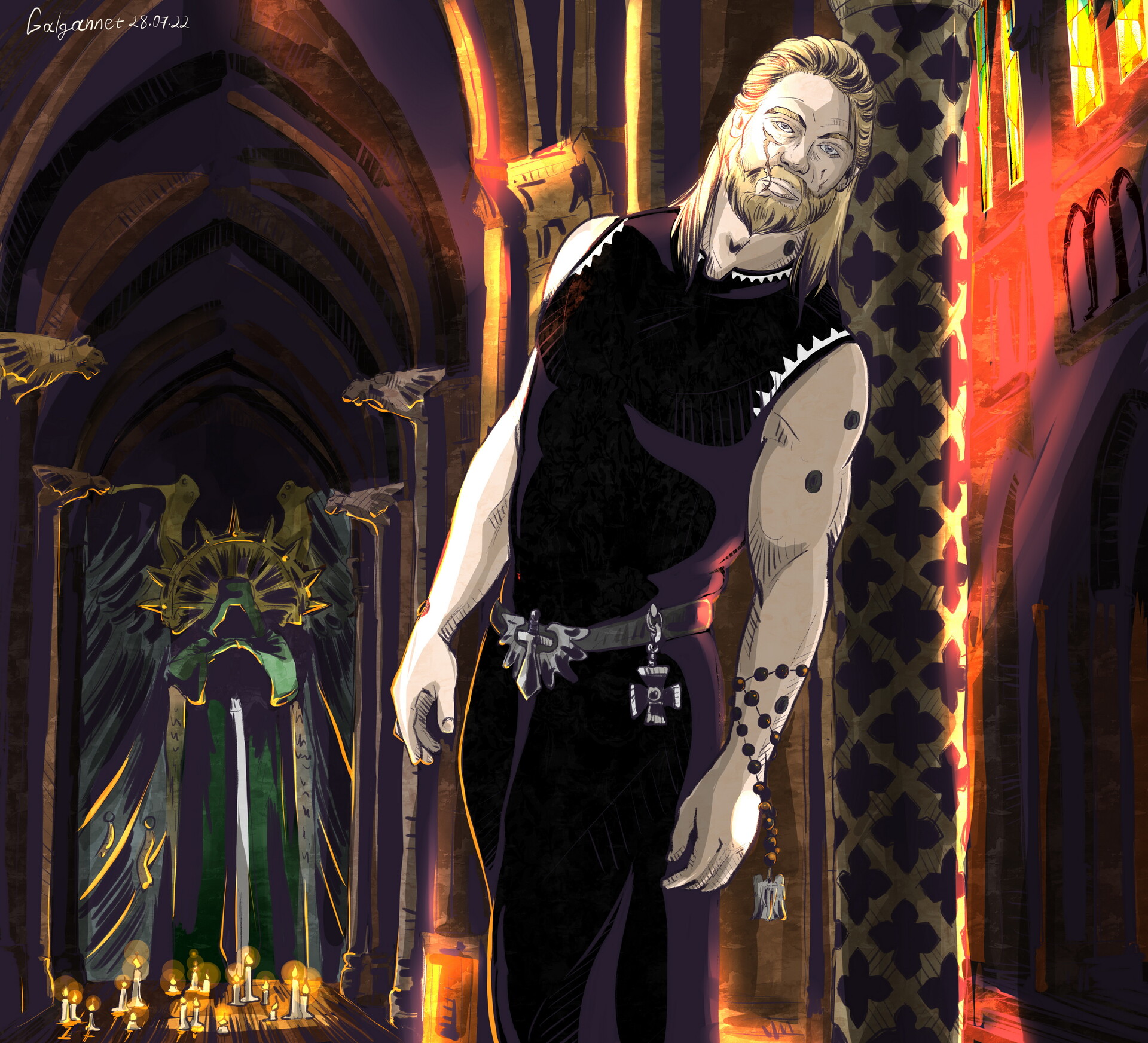 ArtStation - Asmodai is the Master Interrogator-Chaplain