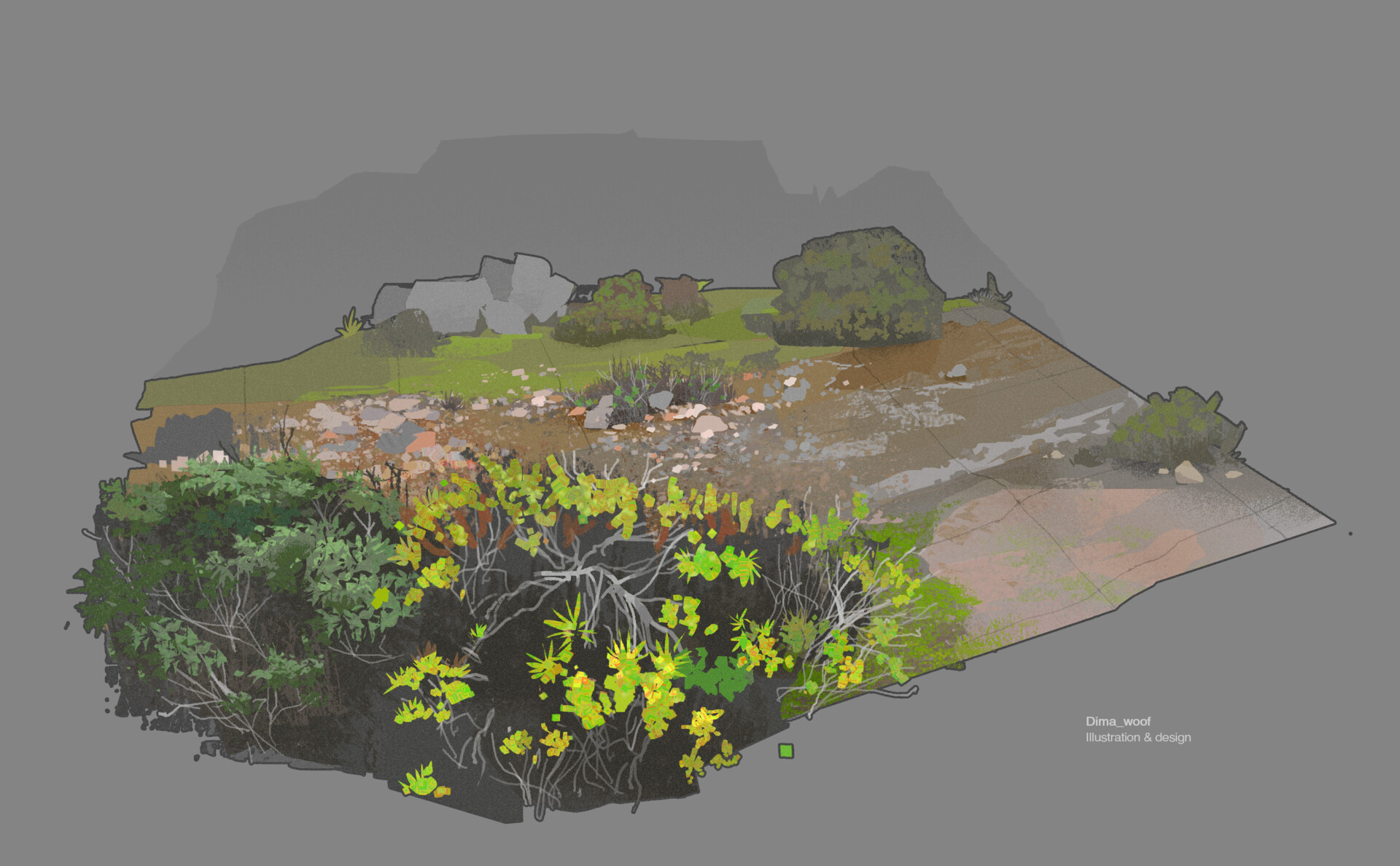 ArtStation - Drying stream