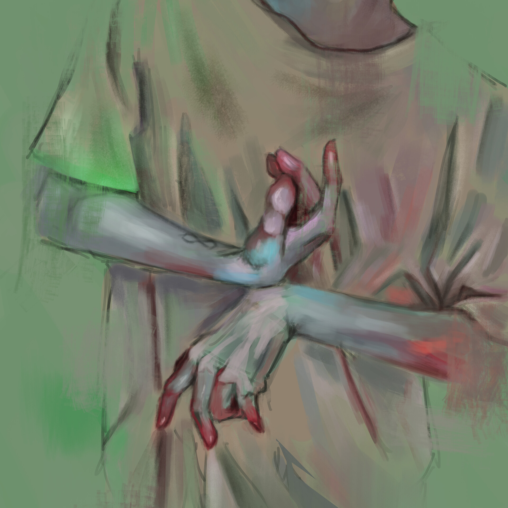 ArtStation - Hands crossed