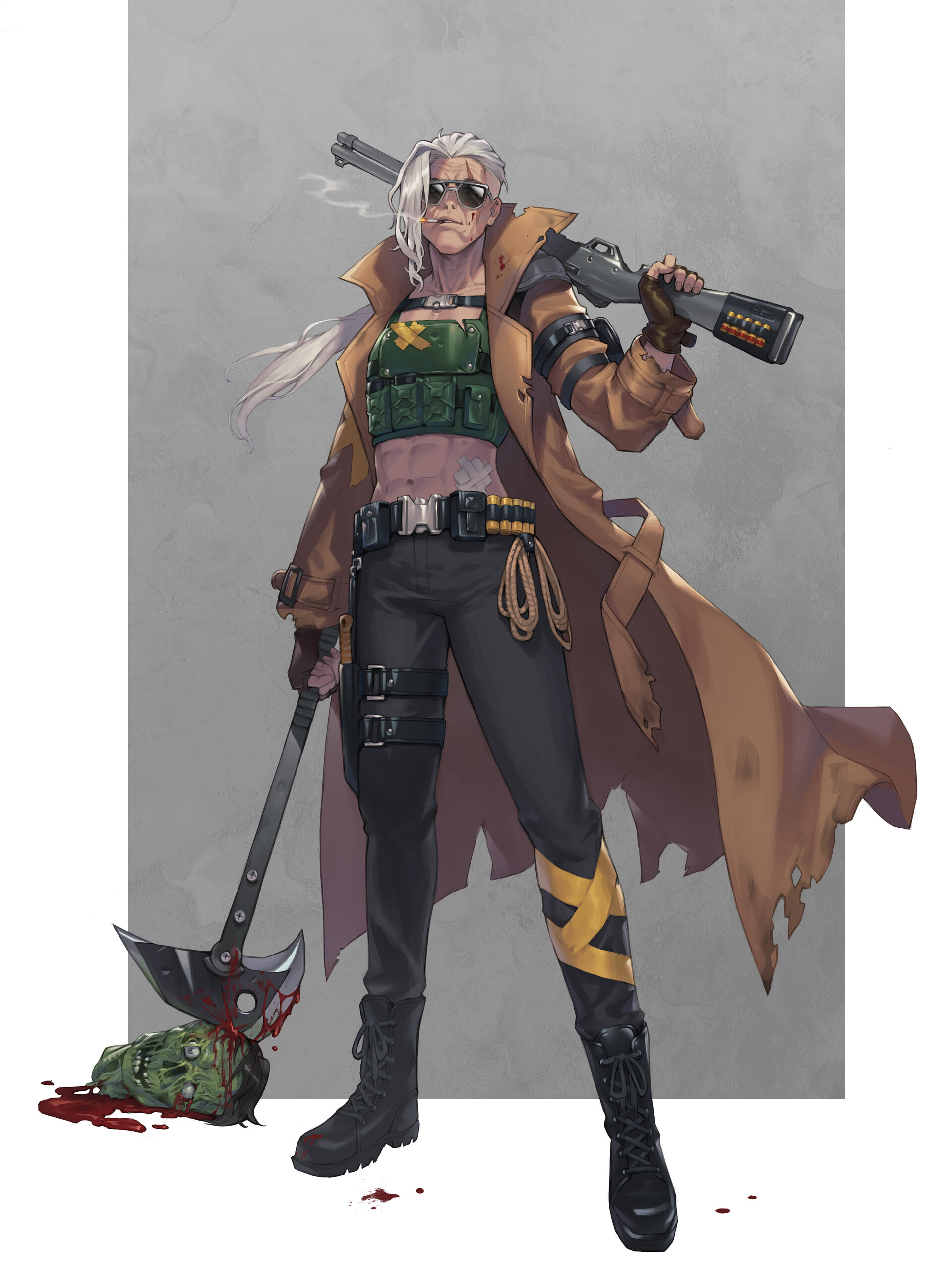 ArtStation - Zombie Hunter