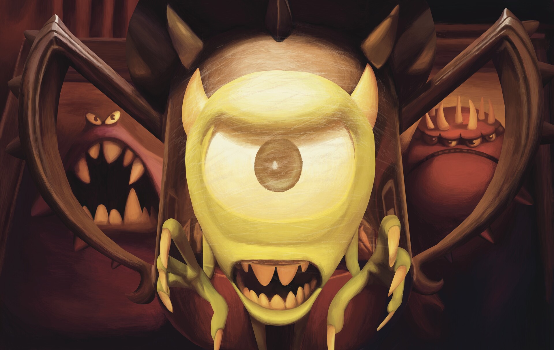 ArtStation - Mike Wazowski (Frame of Monsters univeristy)