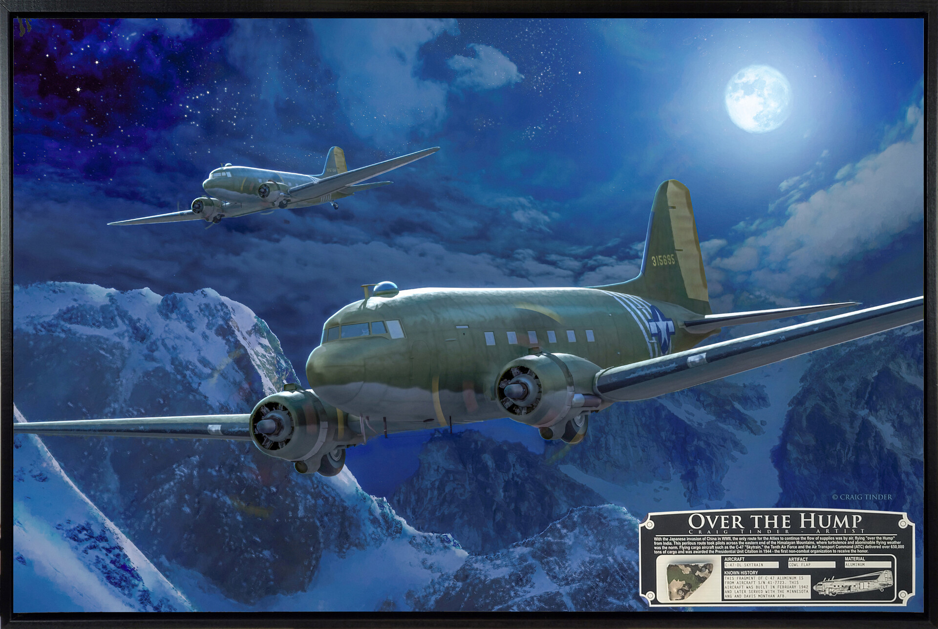 ArtStation - Over the Hump - C-47 Skytrain