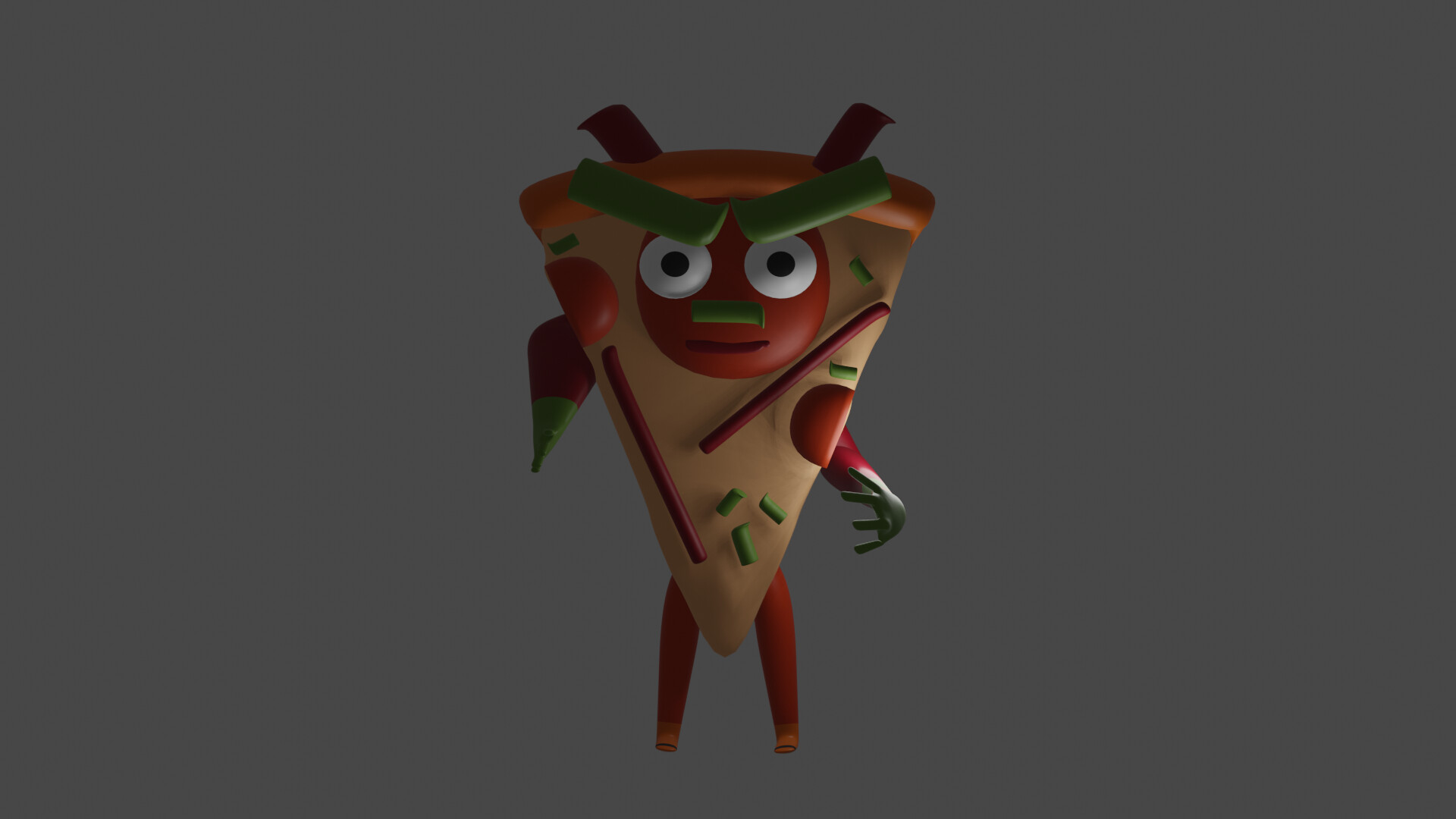 ArtStation - Angry Pizza Man