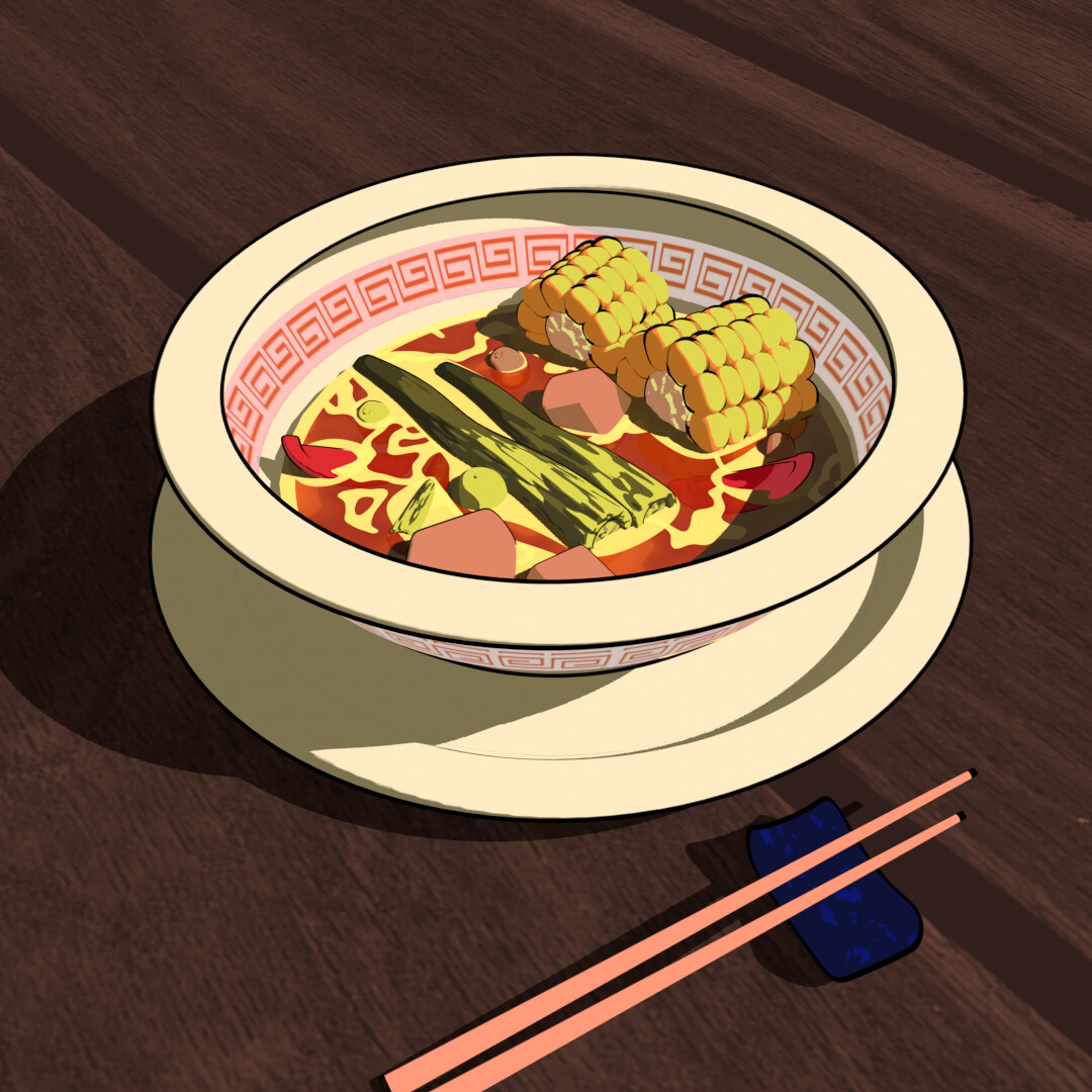 ArtStation - Studio Ghibli Food