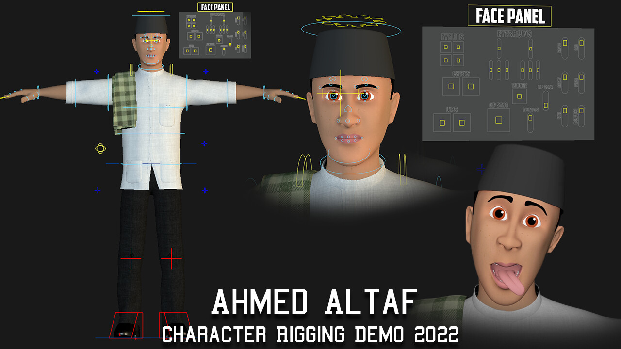 ArtStation - Character Rigging Demo