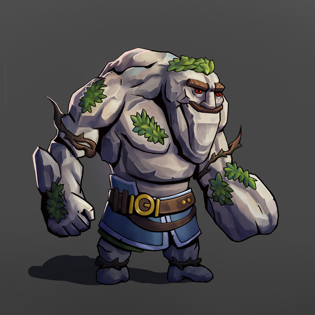 ArtStation - Stone Golem