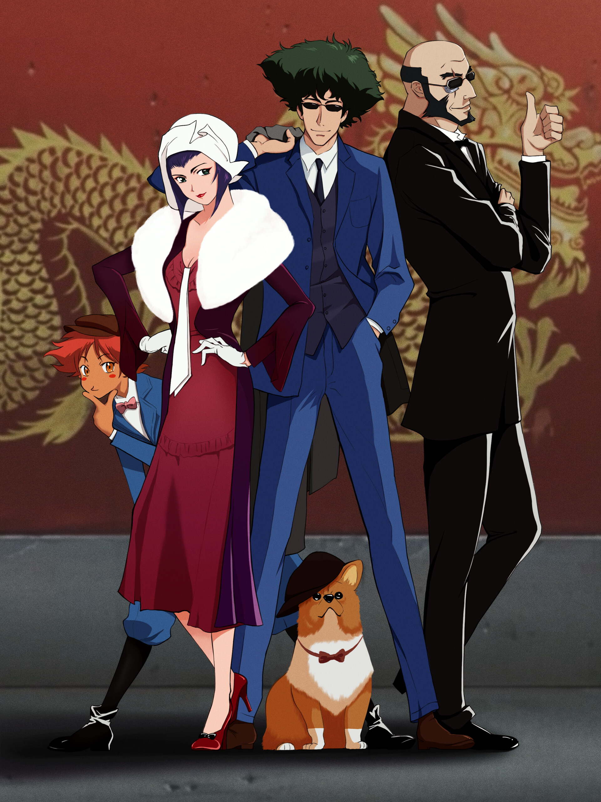 ArtStation - Cowboy Bebop - Study