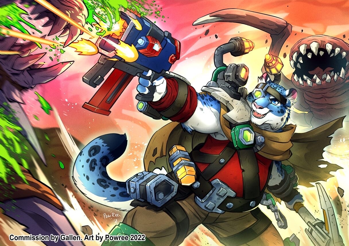 ArtStation - Commission Artwork for Gallen