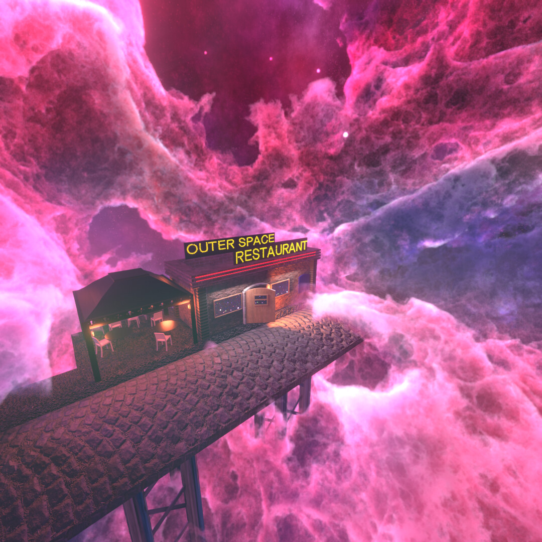 ArtStation - Outer Space Restaurant