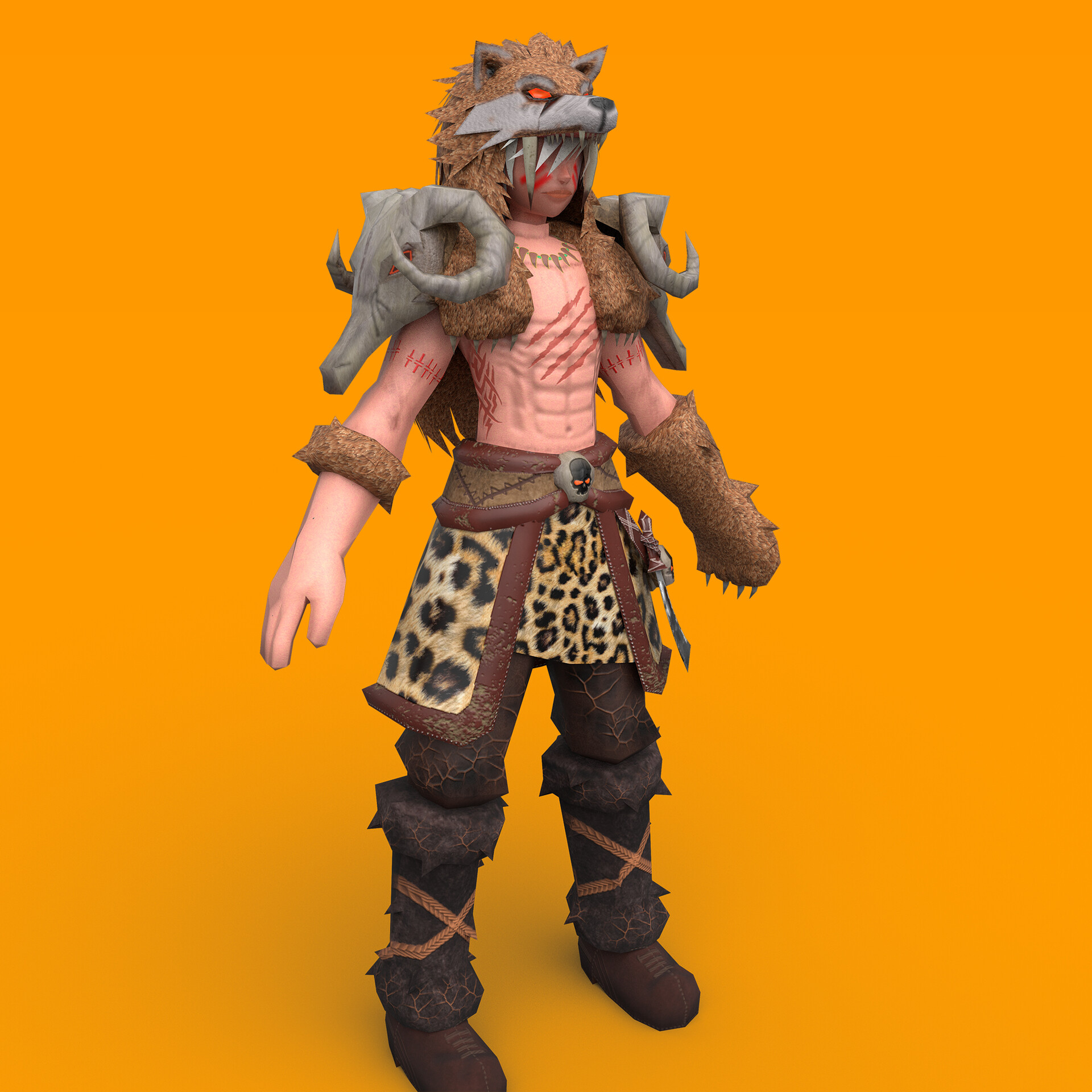 ArtStation - character texturing fan art