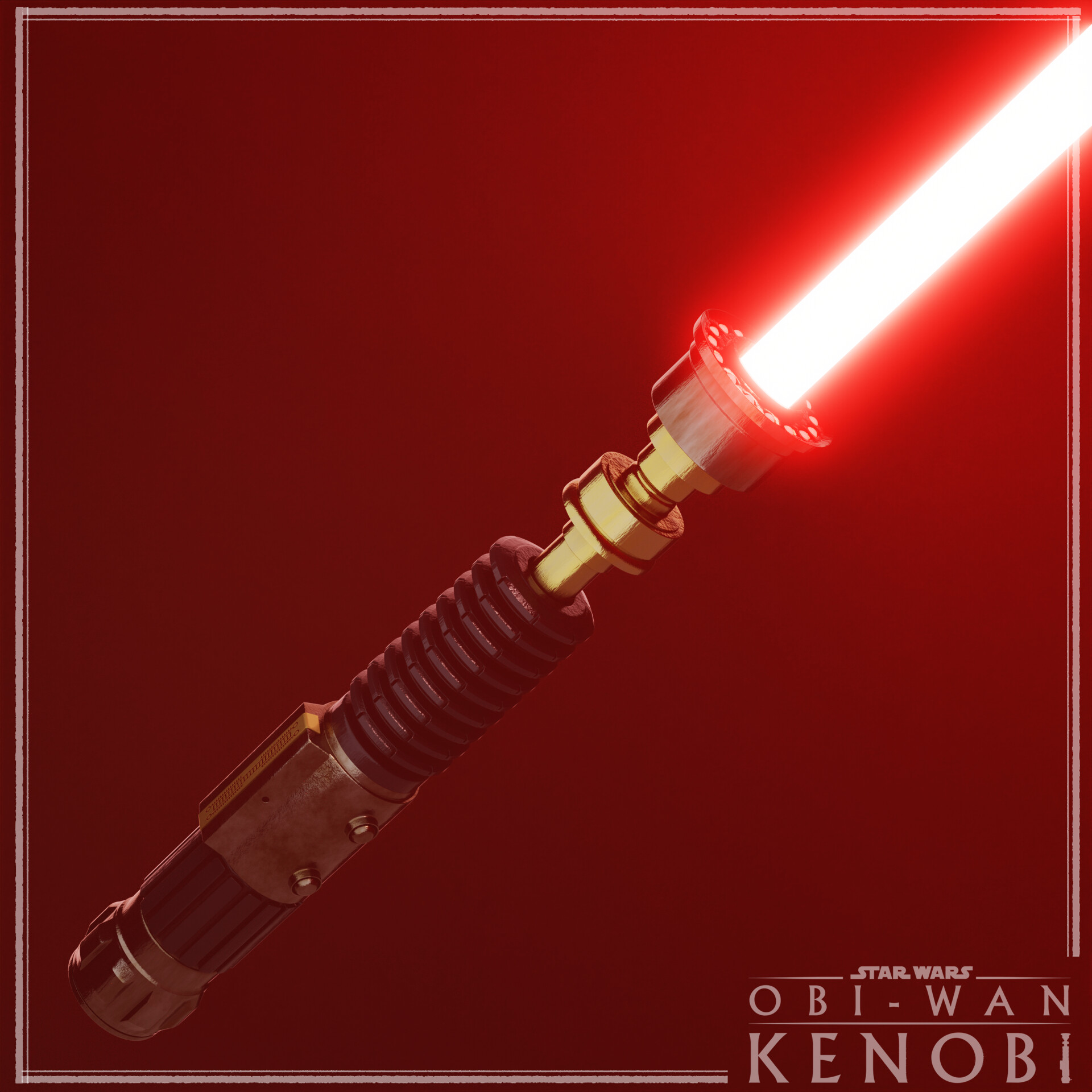 ArtStation - .OB1_Lightsaber.
