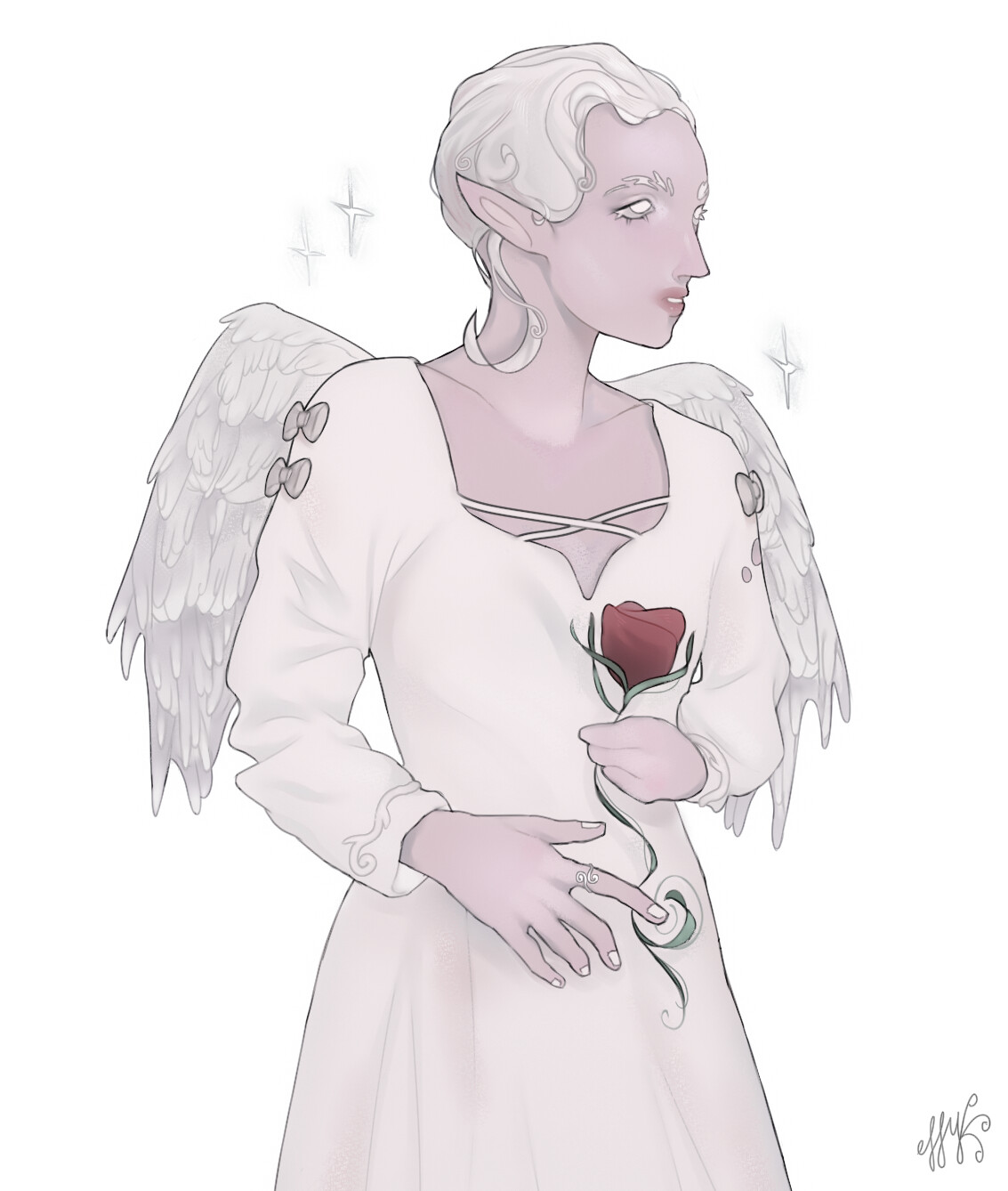 ArtStation - angel elf
