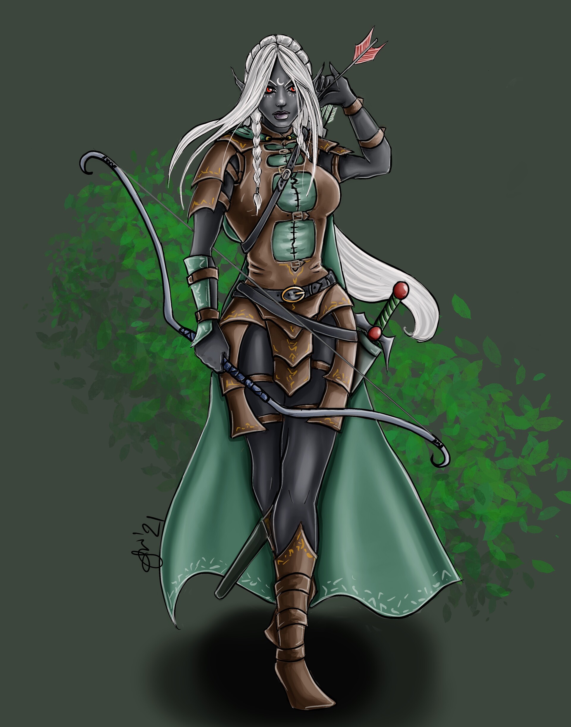 ArtStation - Drow Archer Full