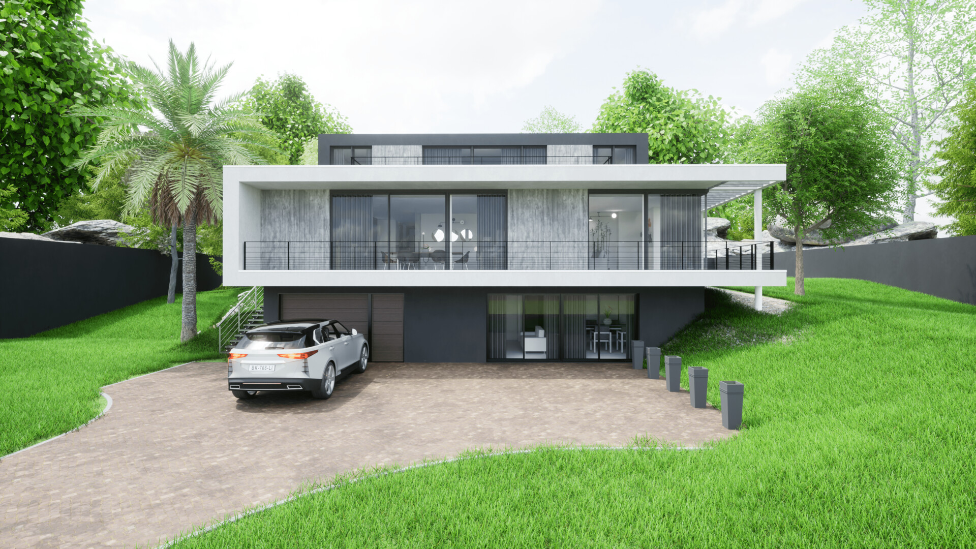 ArtStation - Modern House Visualization