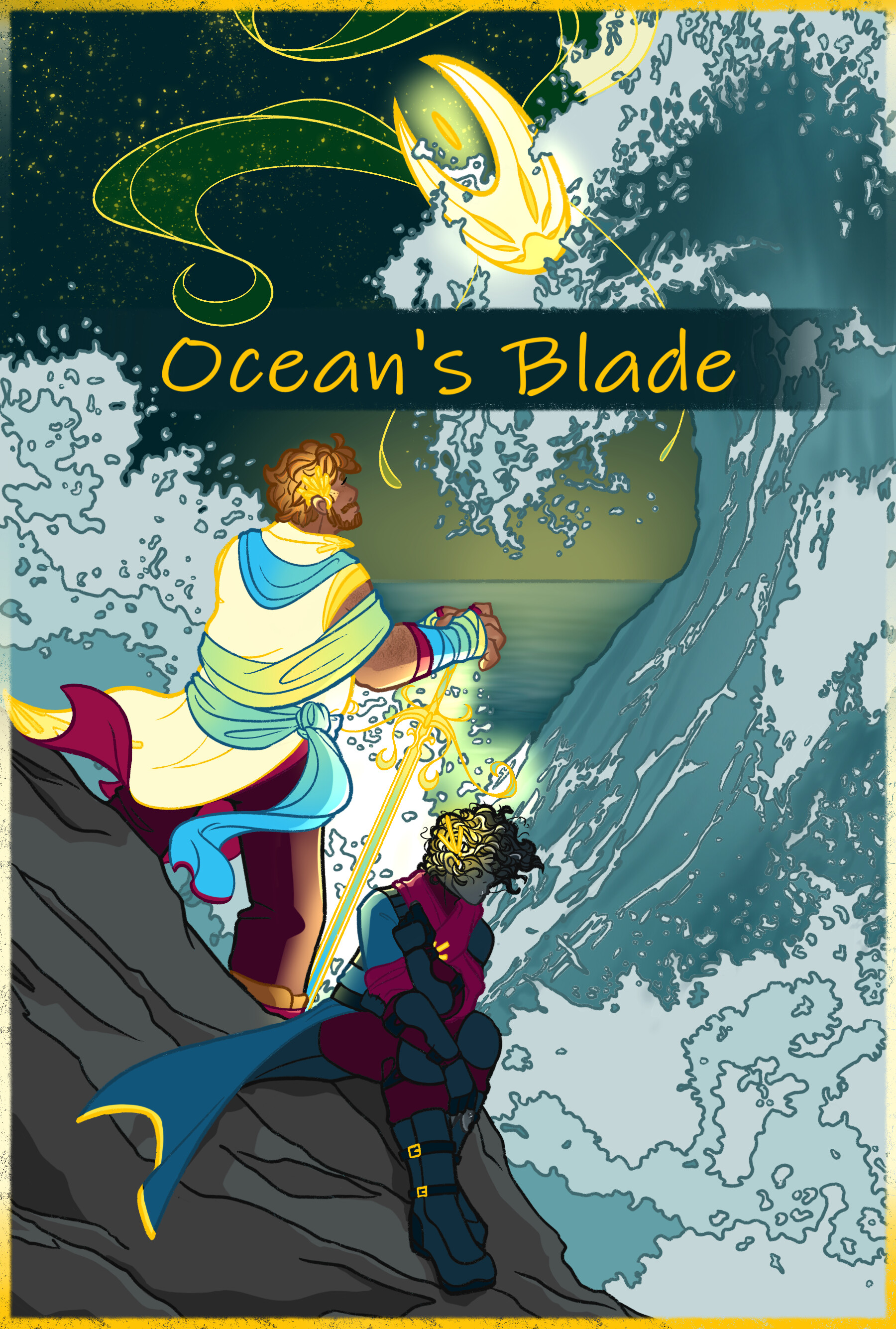 ArtStation - Ocean's Blade Test Pages