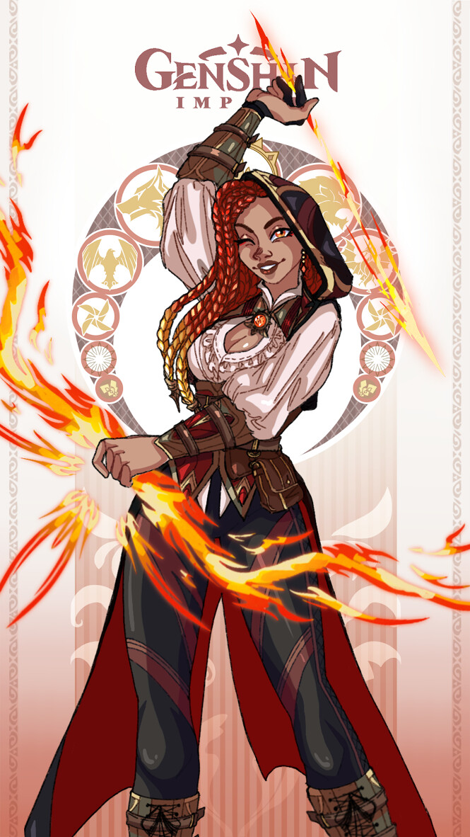 Aurelio - Genshin impact OC