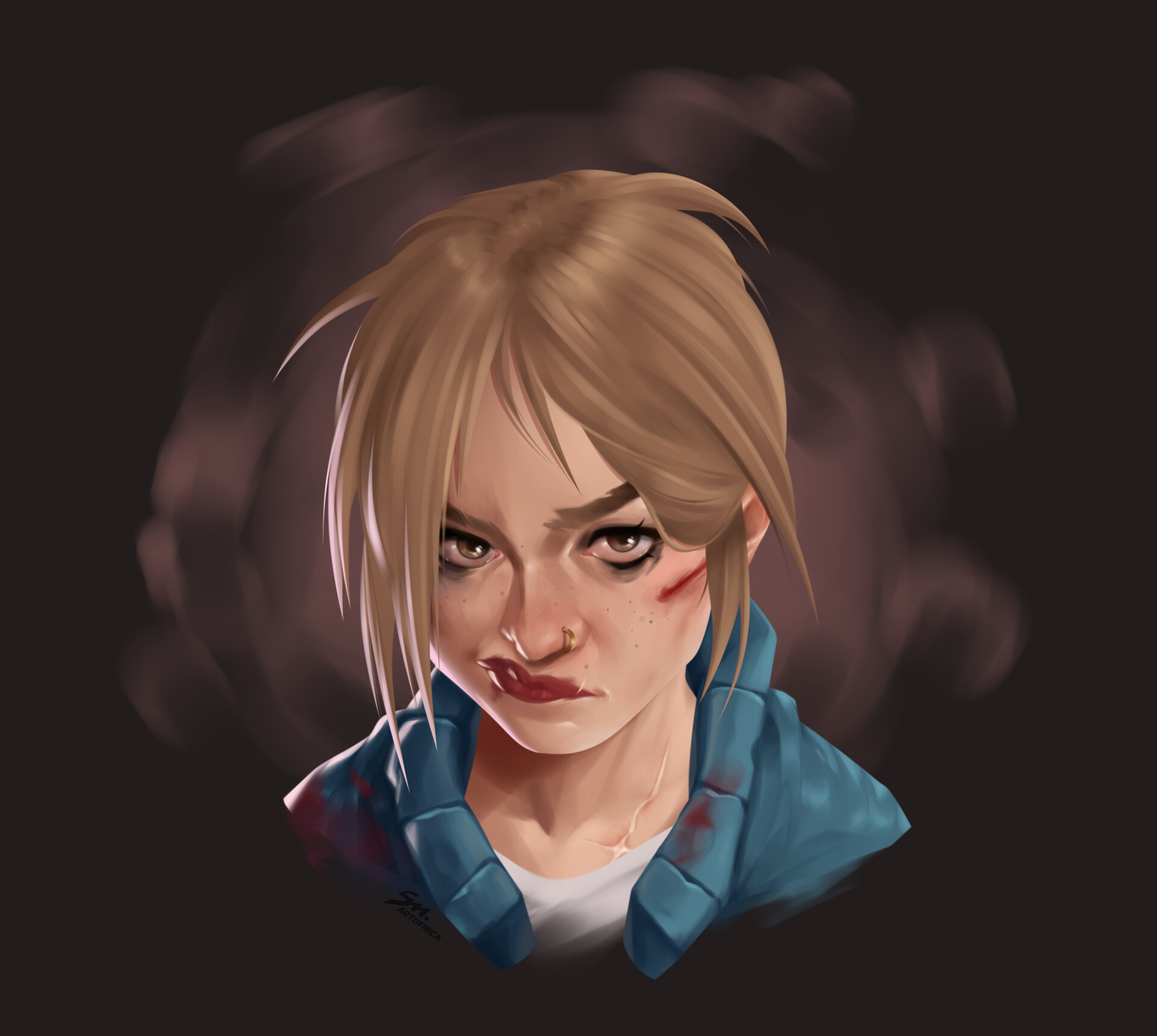 ArtStation - Facial expression practice