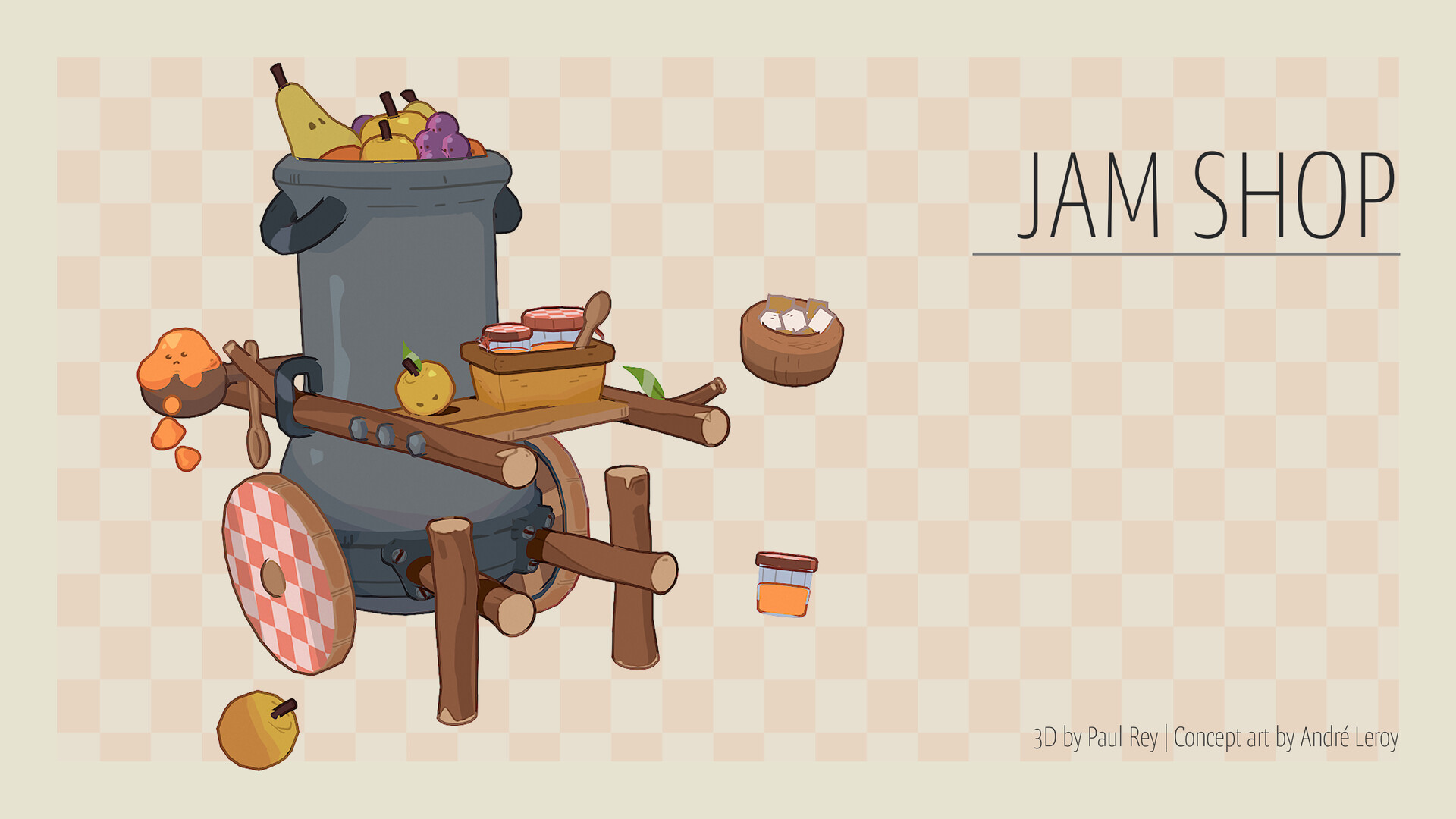 ArtStation - Jam Shop