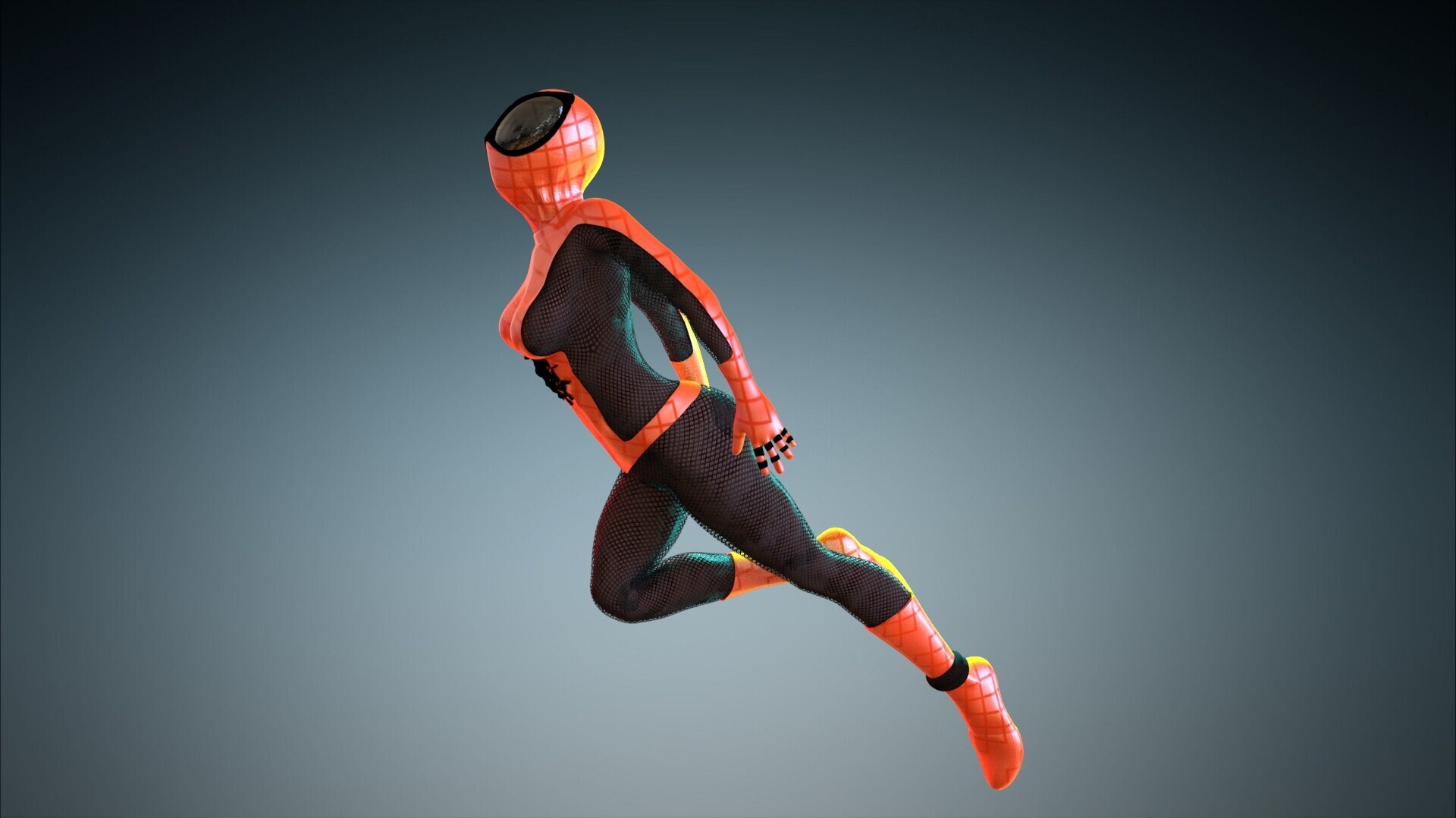 ArtStation - Spider girl 3D Model