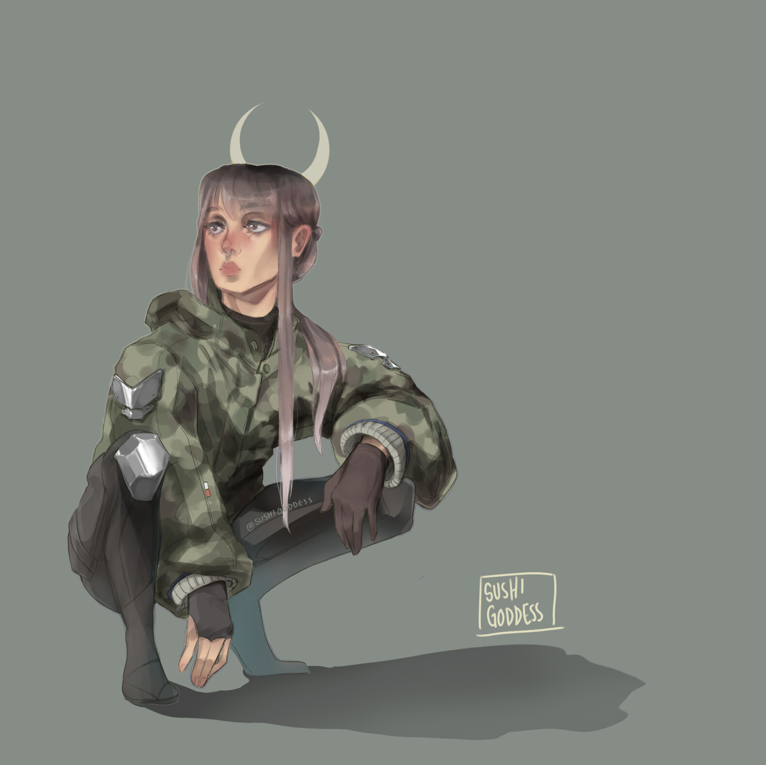 ArtStation - Artemis in Camo