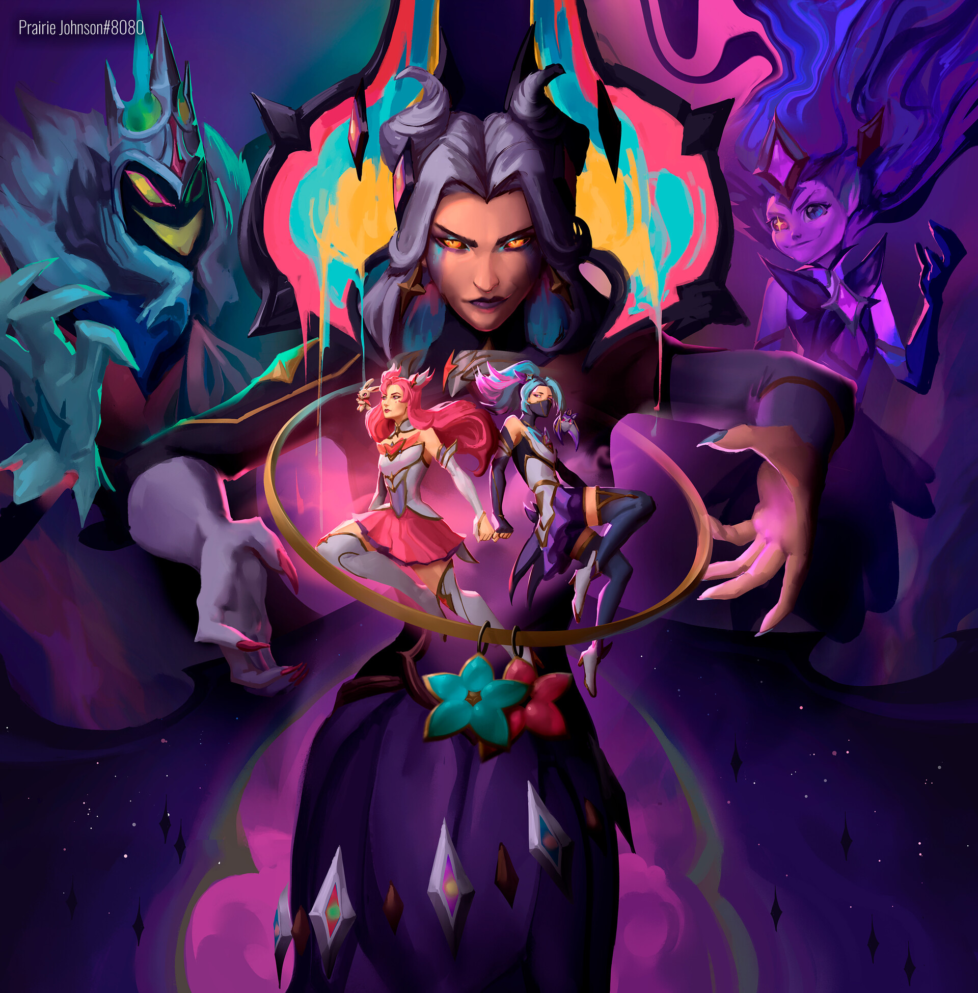 ArtStation - Don't let me drown/Star Guardian Contest