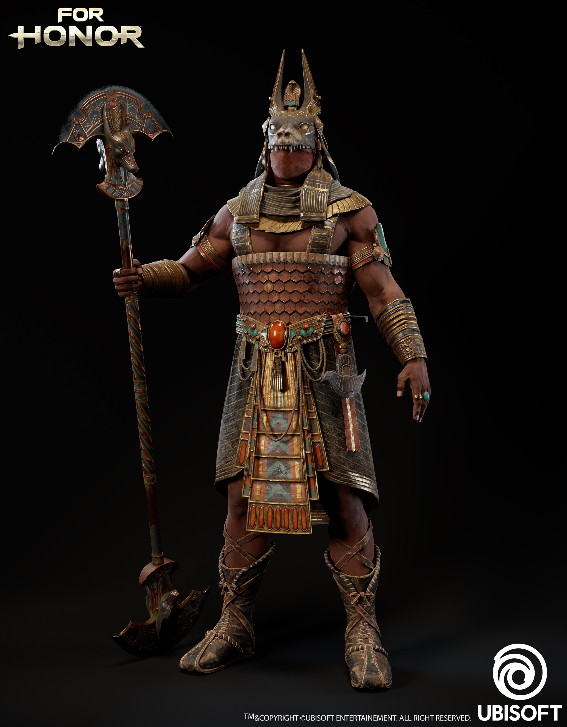 QiYu Dai (Aiden) - For Honor-Medjay2