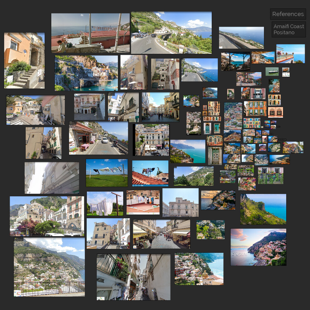 Sisa Chiang - Amalfi Coast Project