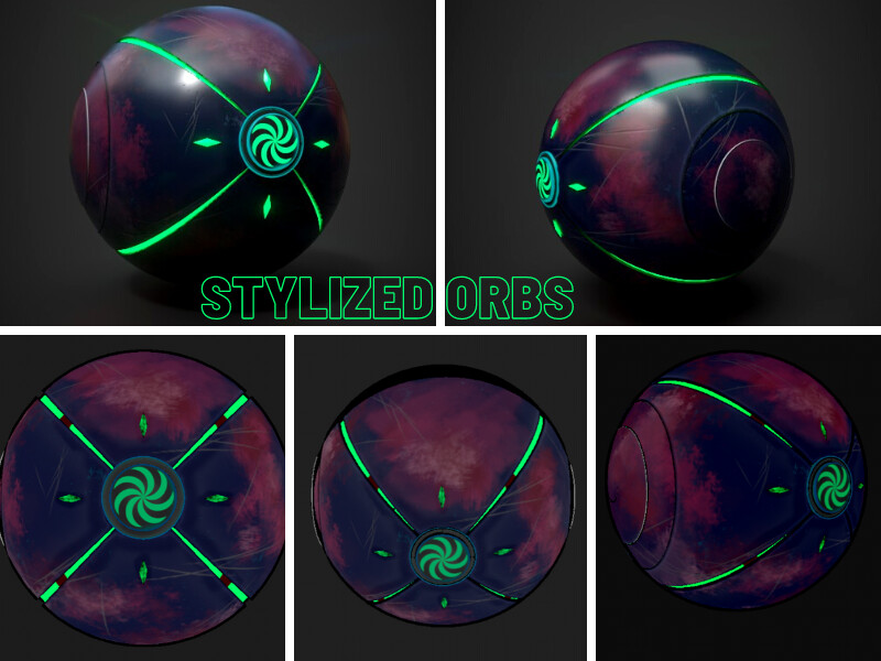 ArtStation - Toon Orbs