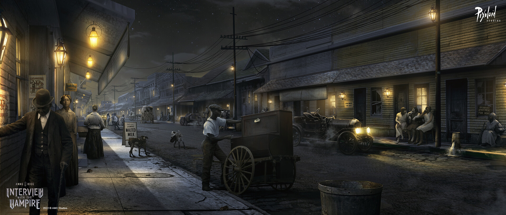 Pixoloid Studios - Storyville Backlot - Liberty Street 1910 and 1930