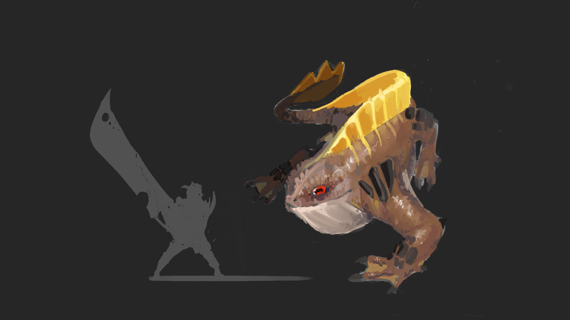 ArtStation - Frog Monster Concept