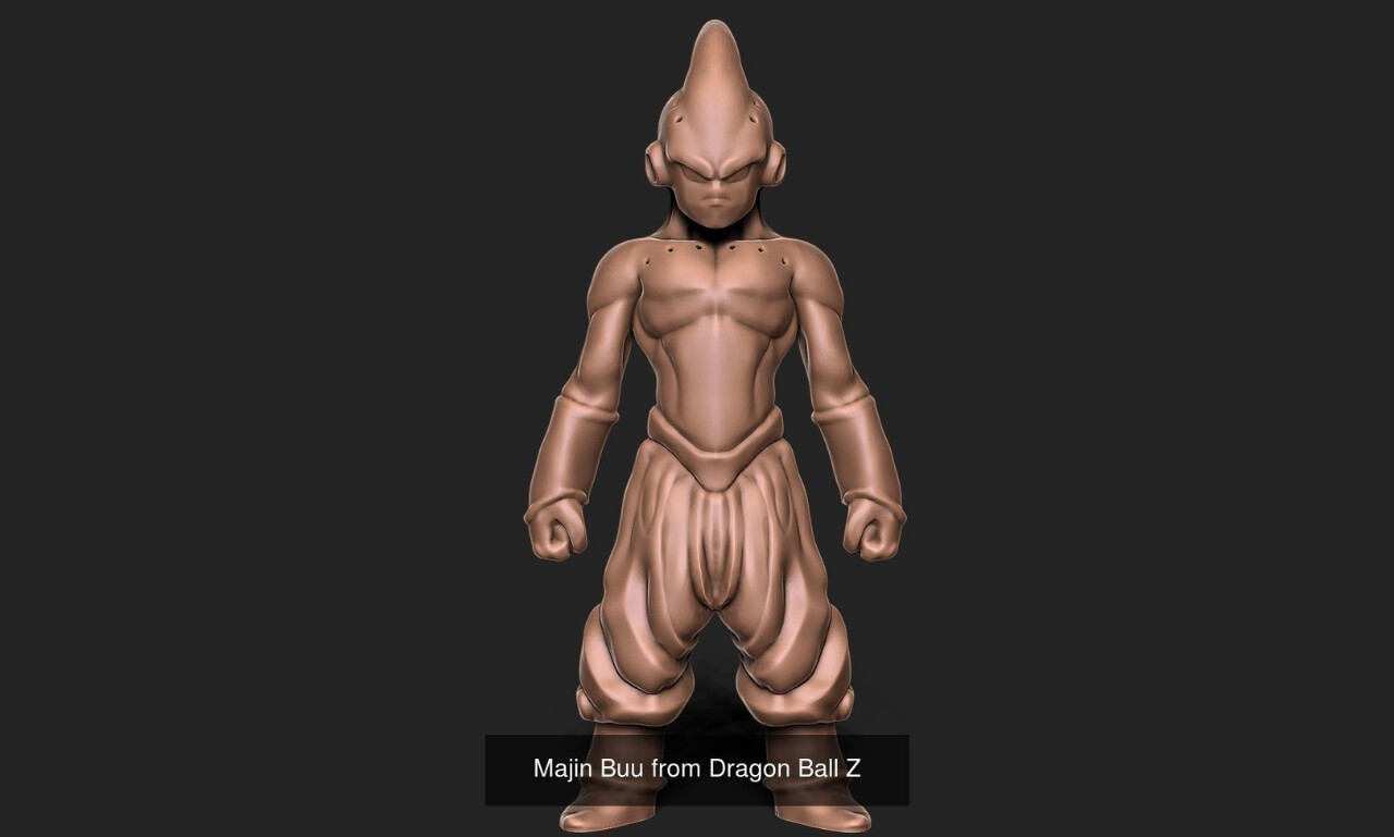 ArtStation - 3D Majin Buu